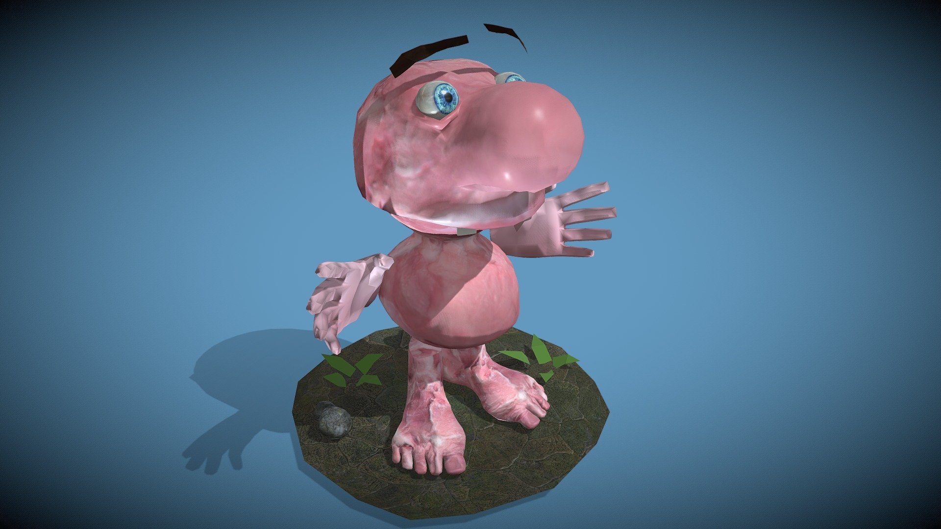 Meet Matthew the Meat Puppet Character Rigged - Buy Royalty Free 3D ...