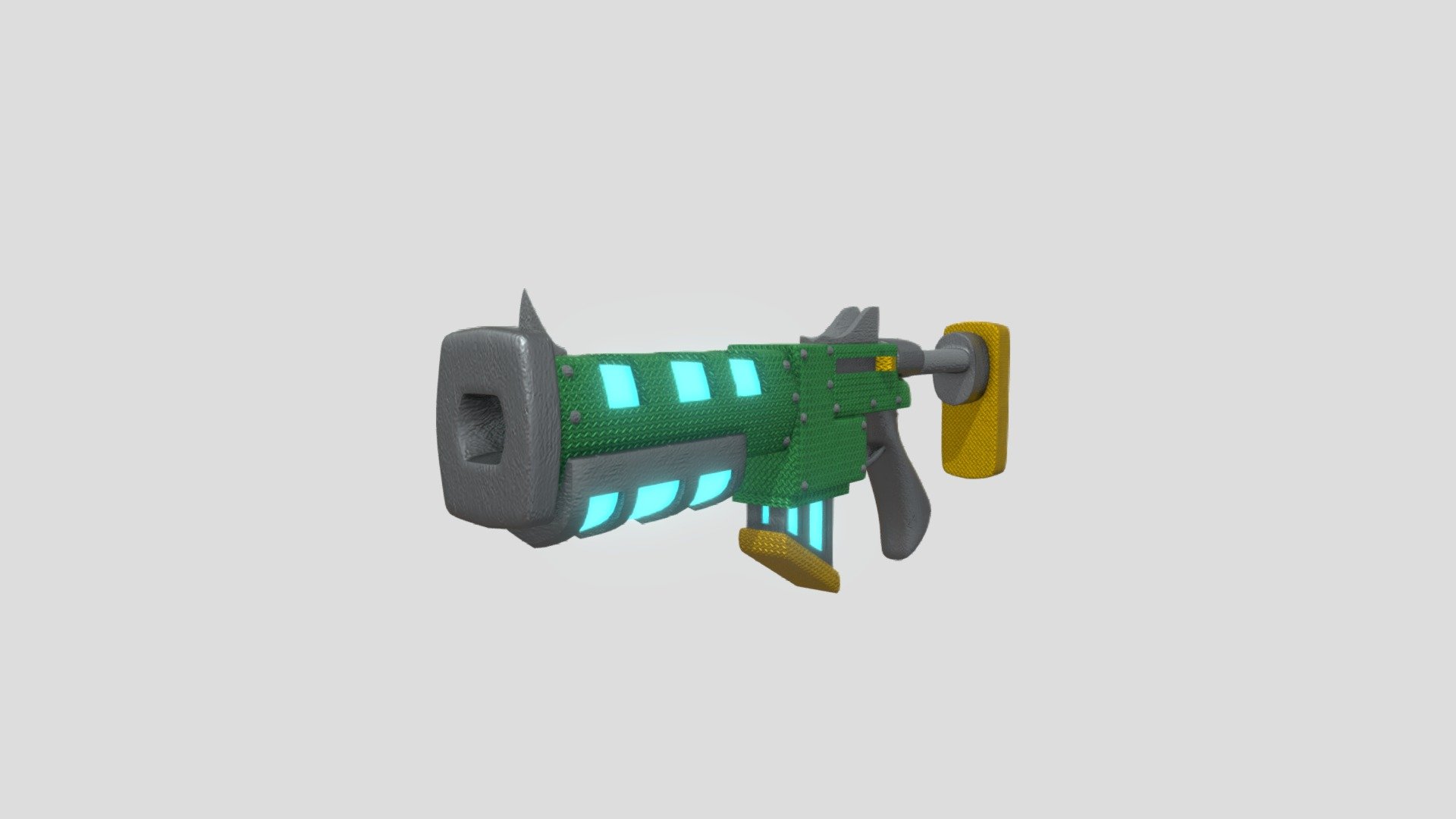 Cartoony Laser Rifle - Download Free 3D model by battlestoriesfan ...