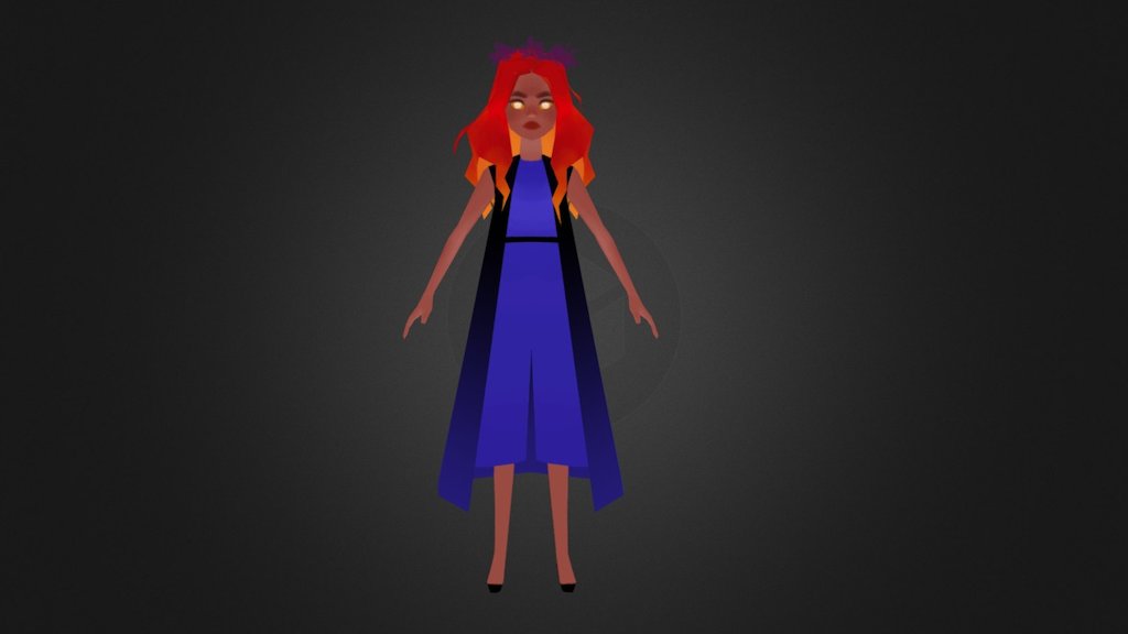 Pele the Goddess - 3D model by Dianamr (@marmopollo) [94d58fc] - Sketchfab