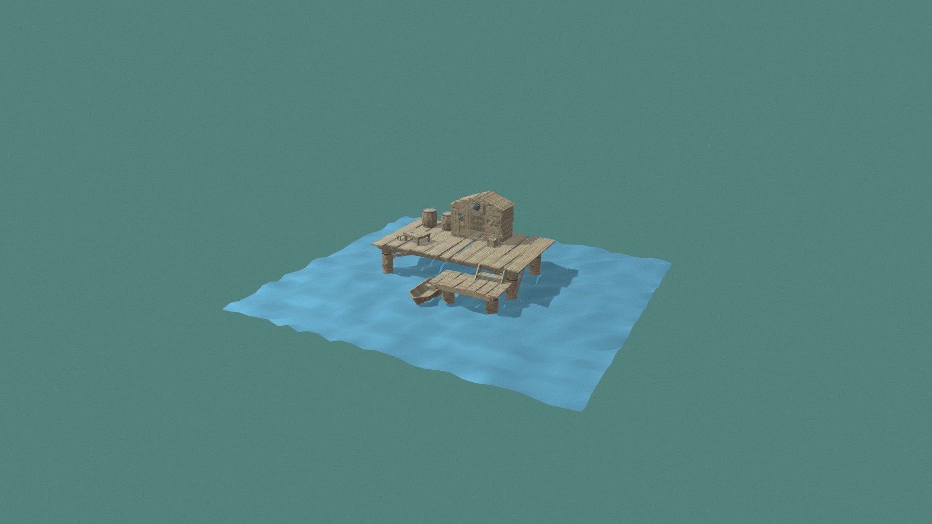 Fish Hause - 3D model by Fanil333 [94d728d] - Sketchfab