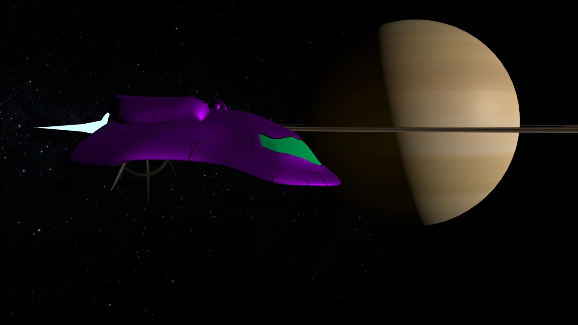 Samus Aran Gunship (Metroid Fusion) - Download Free 3D model by Carl H ...