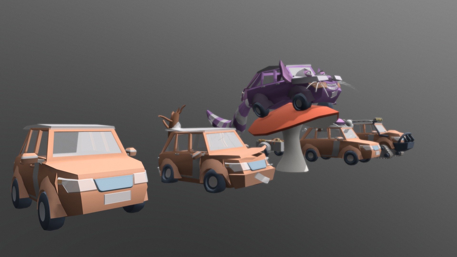 5 version of object_Draft_color - Download Free 3D model by Yuriy ...