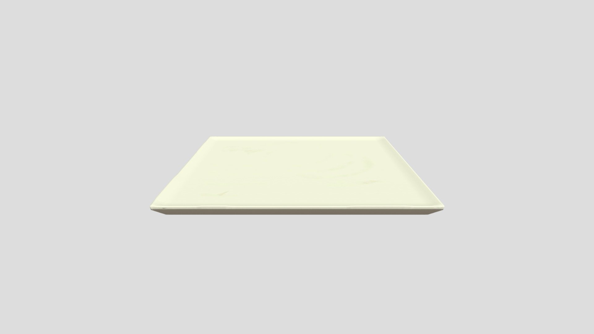 Plate square - 3D model by thornbird951 [94d8af3] - Sketchfab