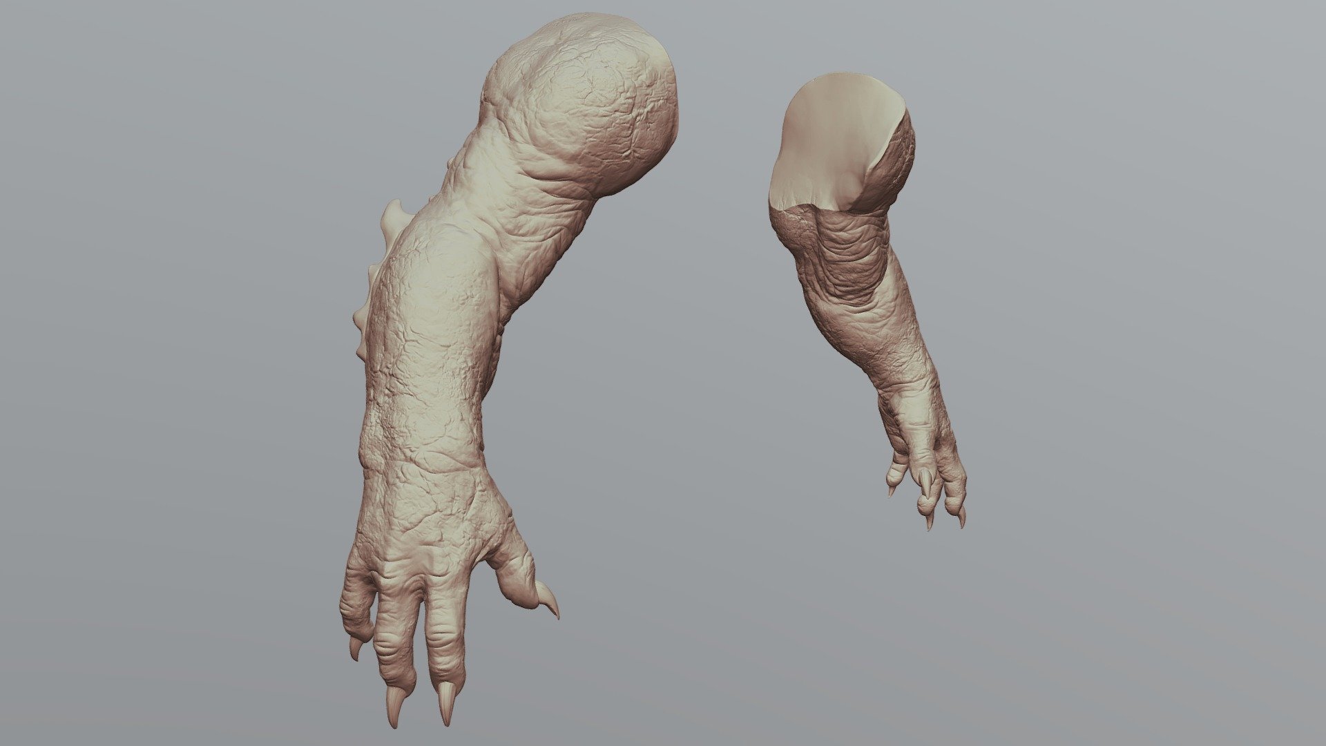 Creature Arms 1 - Buy Royalty Free 3D model by Rumpelstiltskin (@rumpelshtiltshin) [94db66a ...