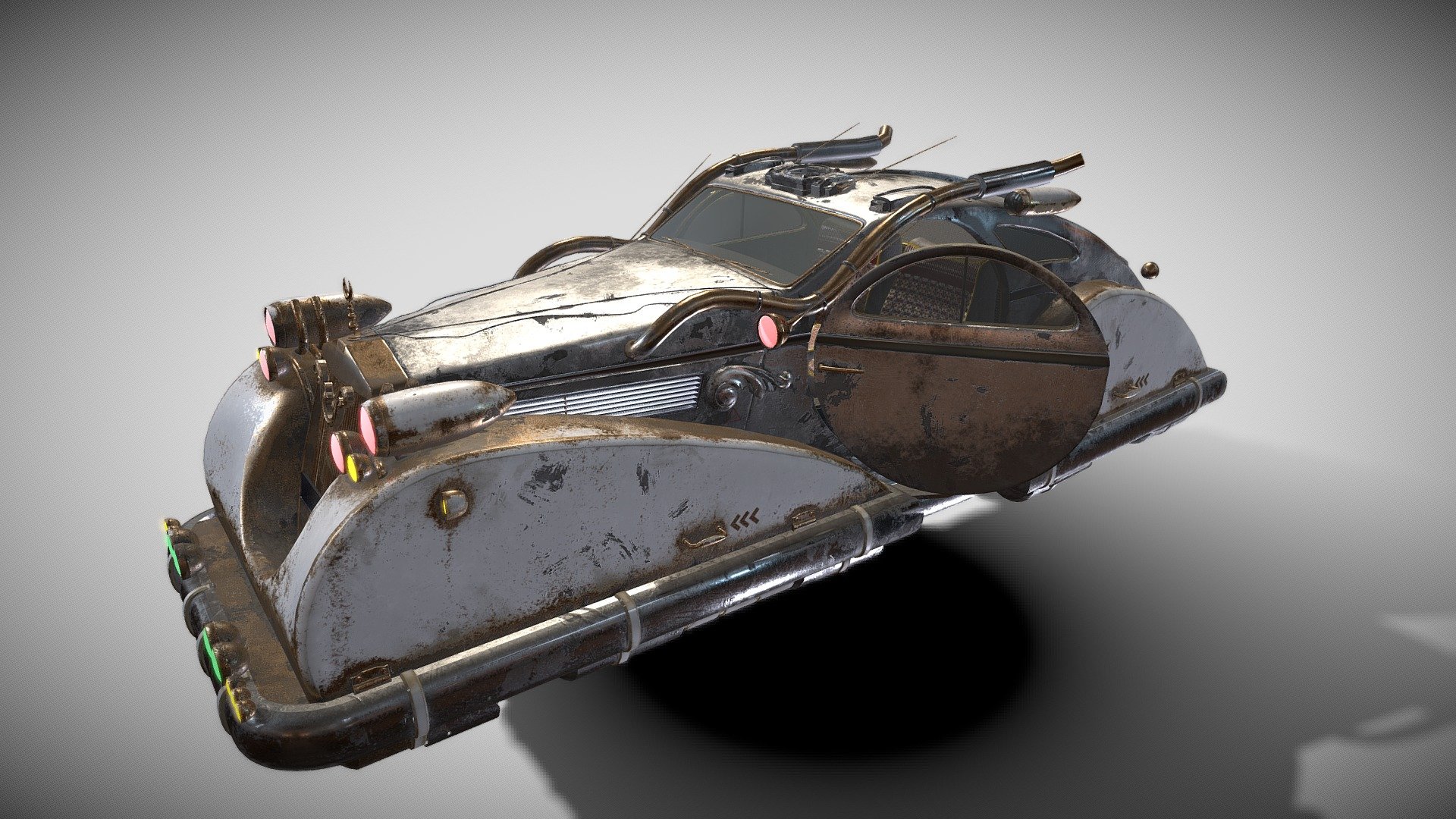 Cyber Punk Car RR - 3D model by Ali Can Meydan (@mahlukat) [94dc6fb ...