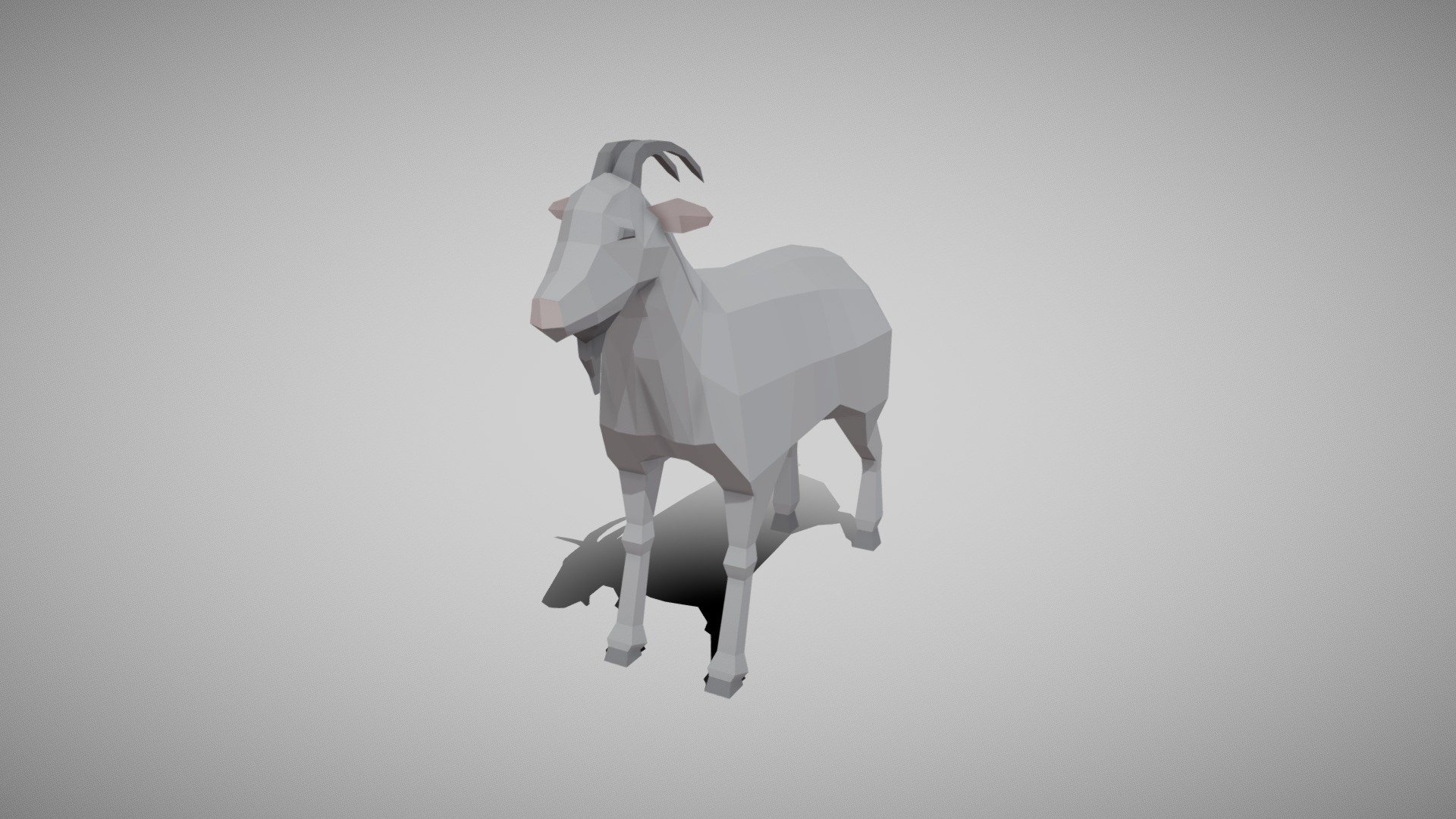 Goat - 3D model by Ekaterina (@kattynote) [94dd608] - Sketchfab