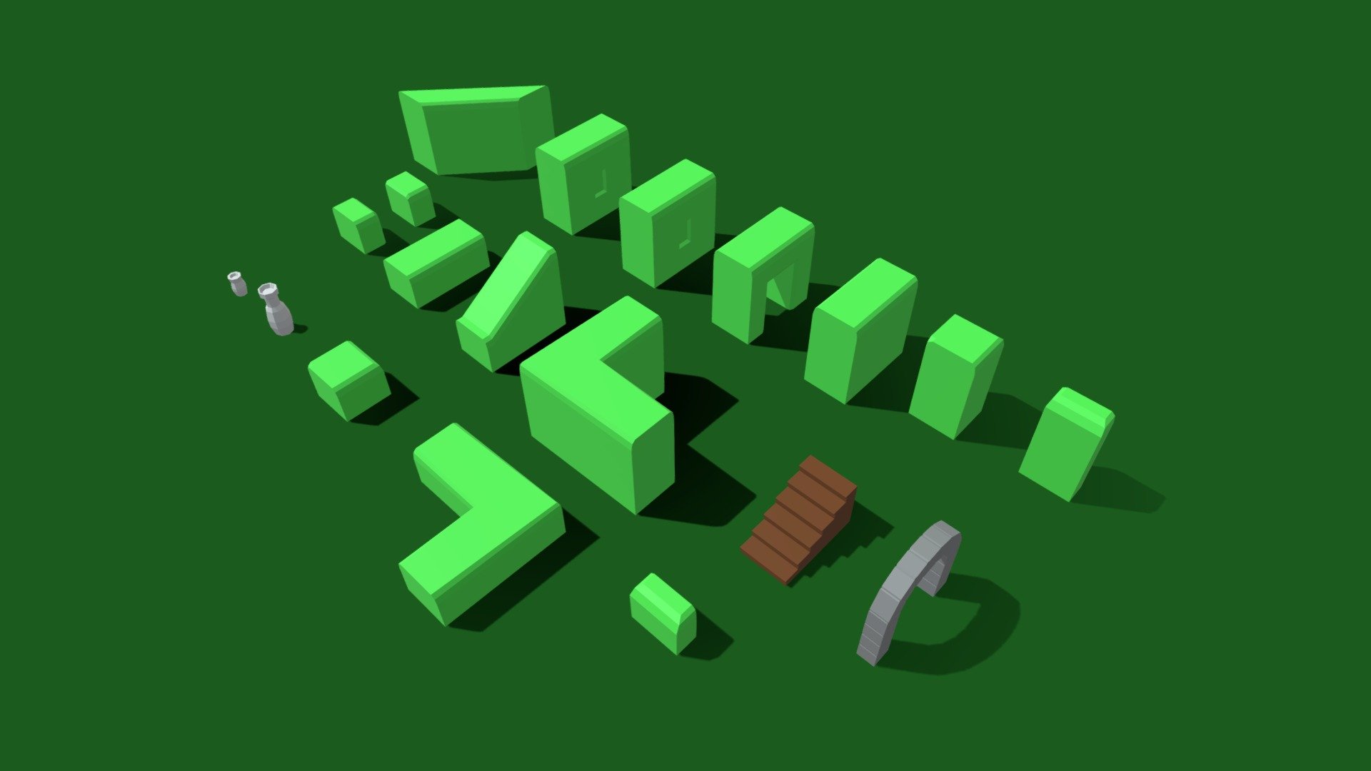 Low Poly Maze Asset Pack - Download Free 3D model by Jerd [94dddfe ...