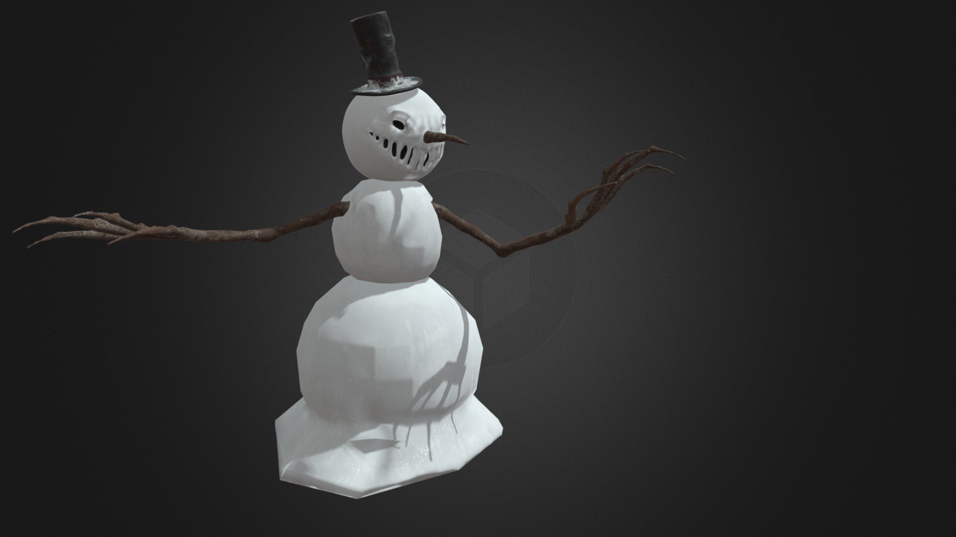 Snowman - Download Free 3D model by Seedd (@seedd_sleyer) [94e1a91 ...