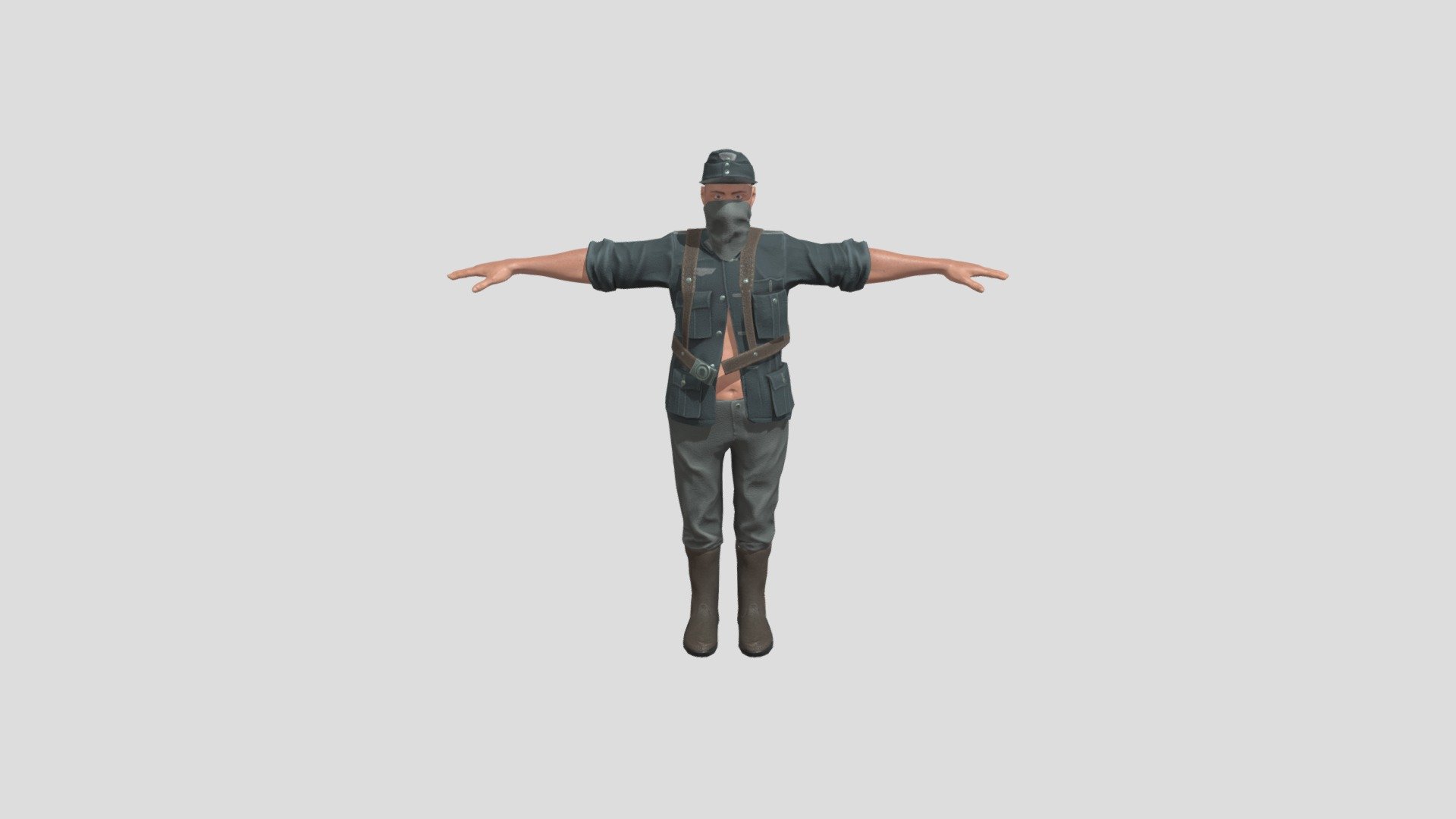 WW2 Carcelero - Download Free 3D model by El Misterioso (@moises ...