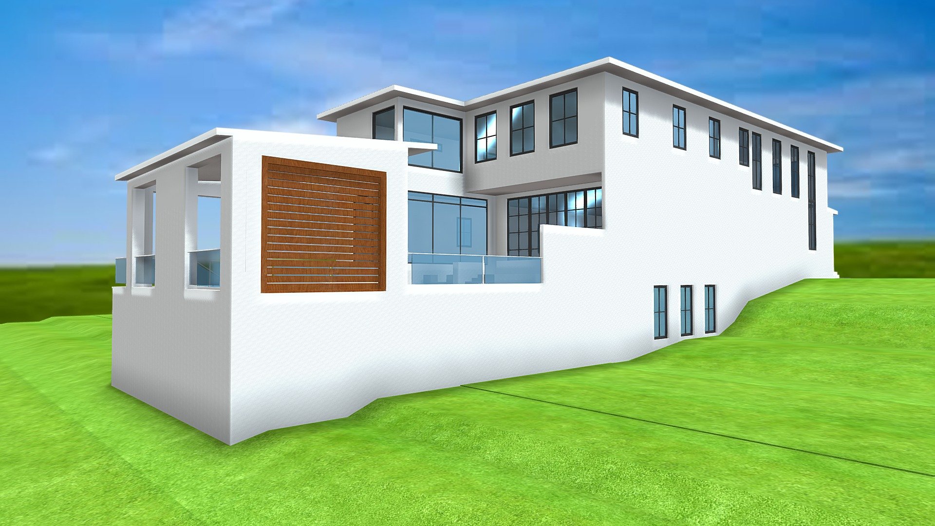 Khashy Sheibani - 360 spin model of 3D house - 3D model by ...