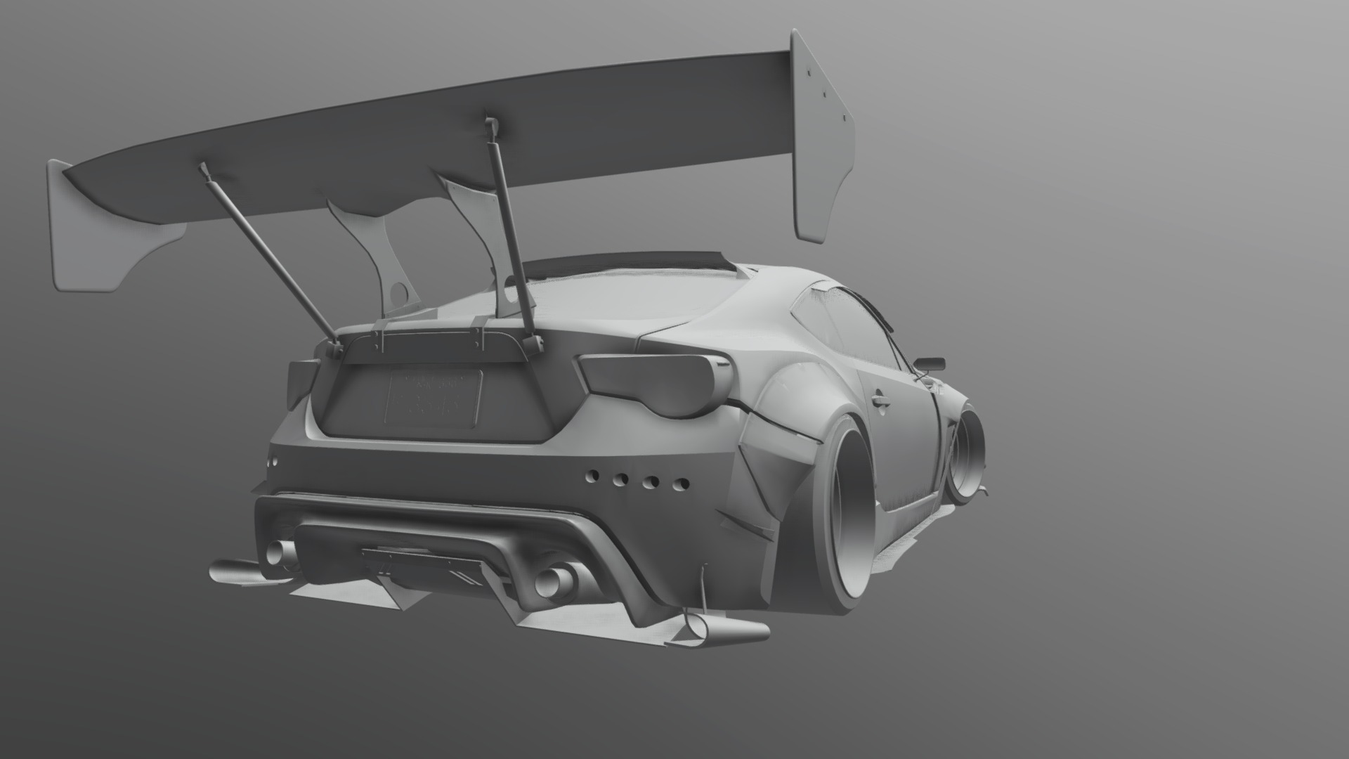 Subaru BRZ - 3D model by Socksthecat [94e8f12] - Sketchfab