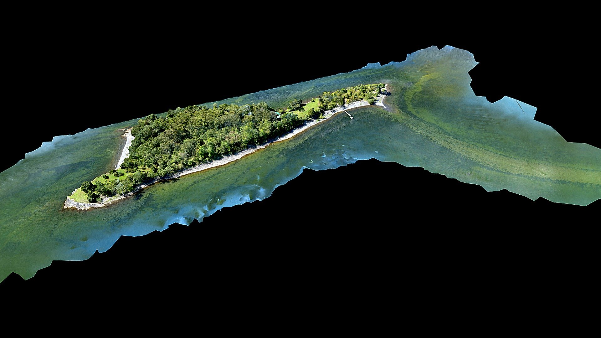 Sunset Island Lake Champlain - Download Free 3D model by garyle802 ...
