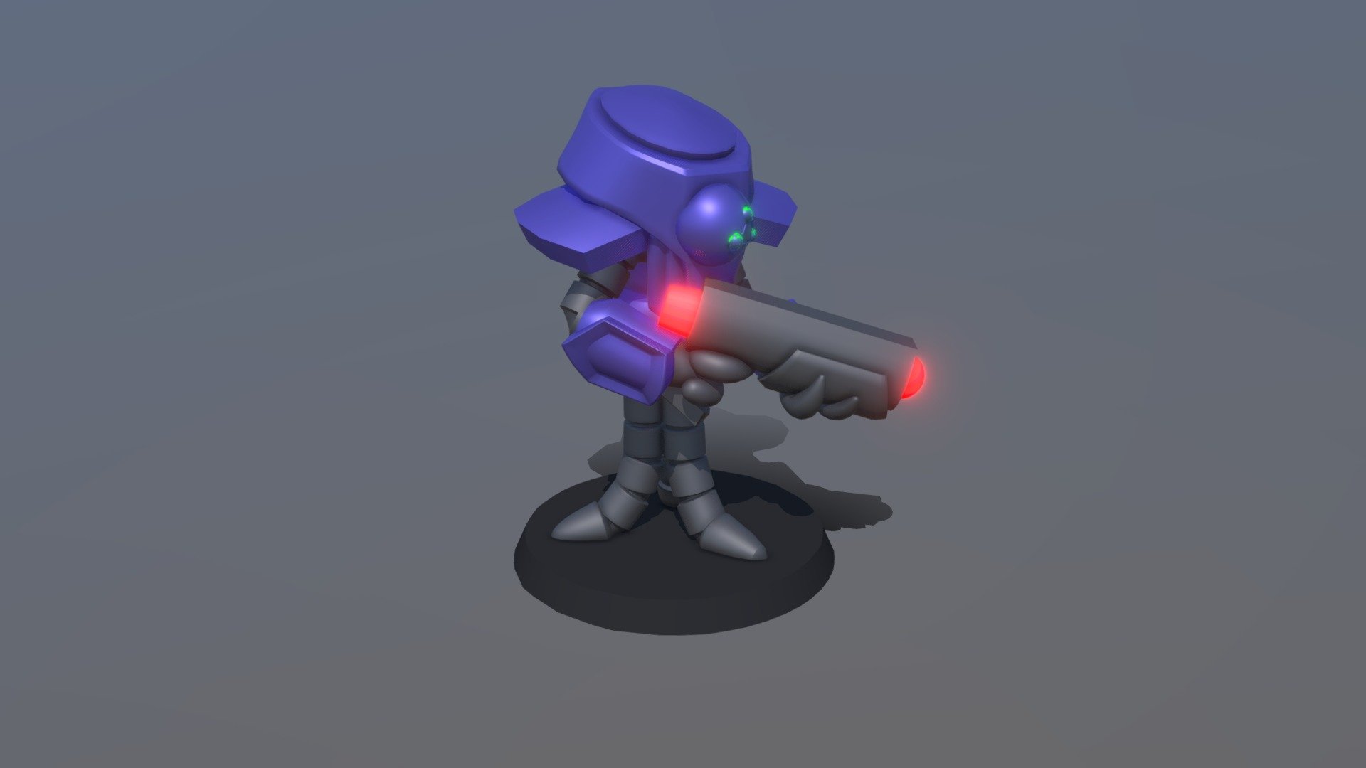 Octopode Soldier - 3D model by VidovicArts (@oshjavid) [94eb595 ...