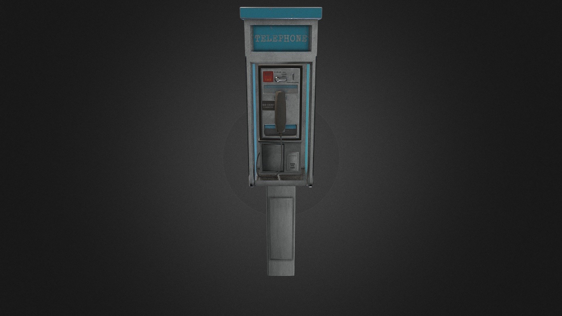 Realistic Payphone - 3D model by stefan (@stefanhagewoud) [94ebfa5 ...
