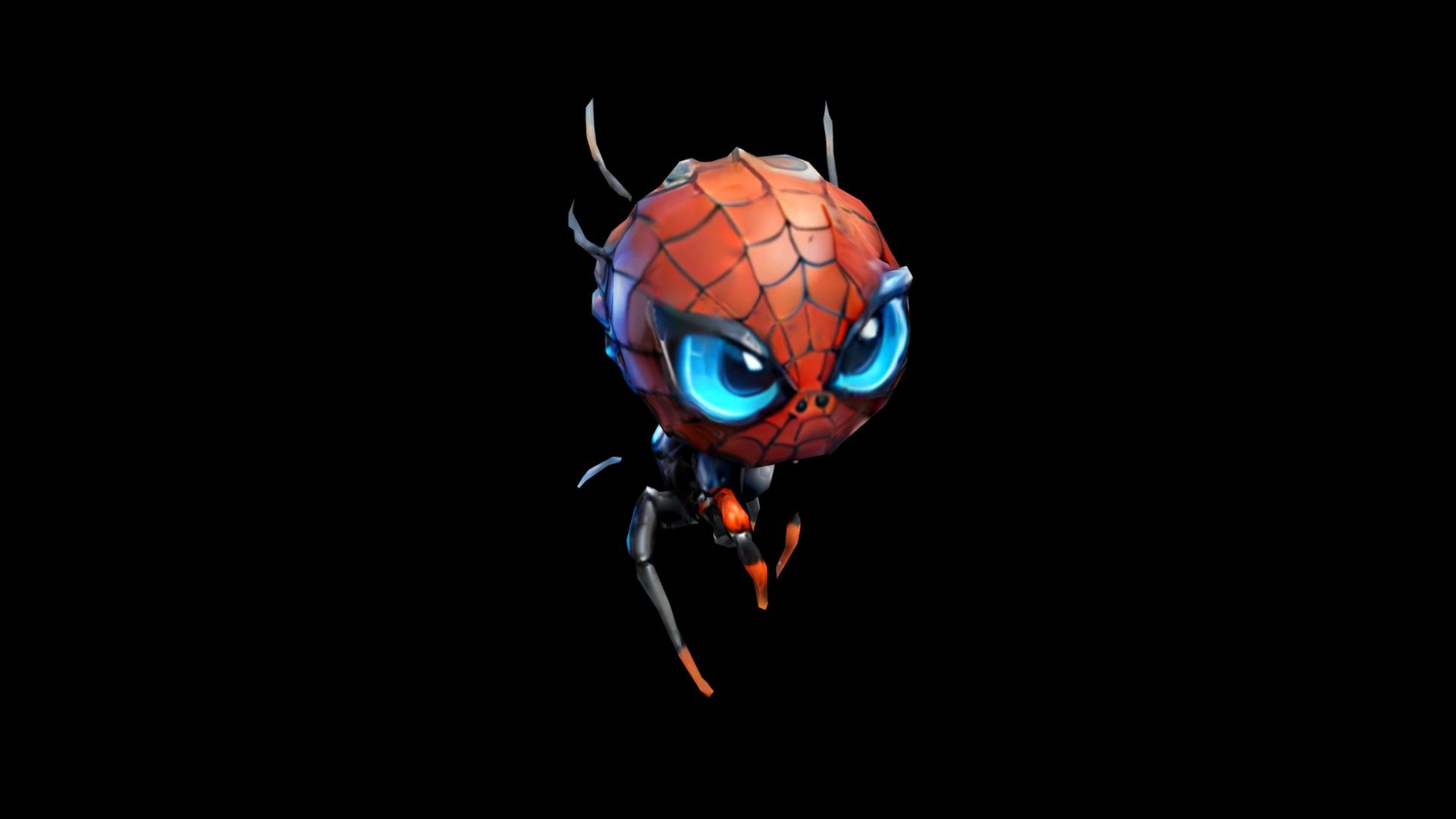Cartoon Spider - Download Free 3D model by klrxyz [94ece28] - Sketchfab