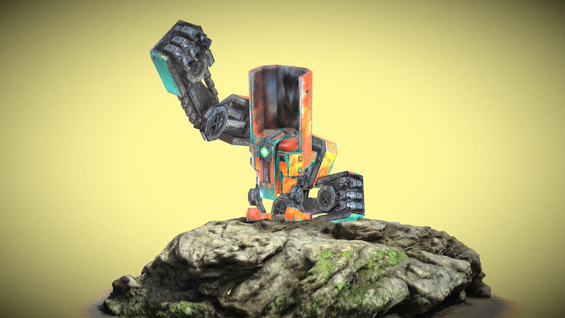 Bastion The Beta (Animated) - 3D model by Nathan Wondrak ...