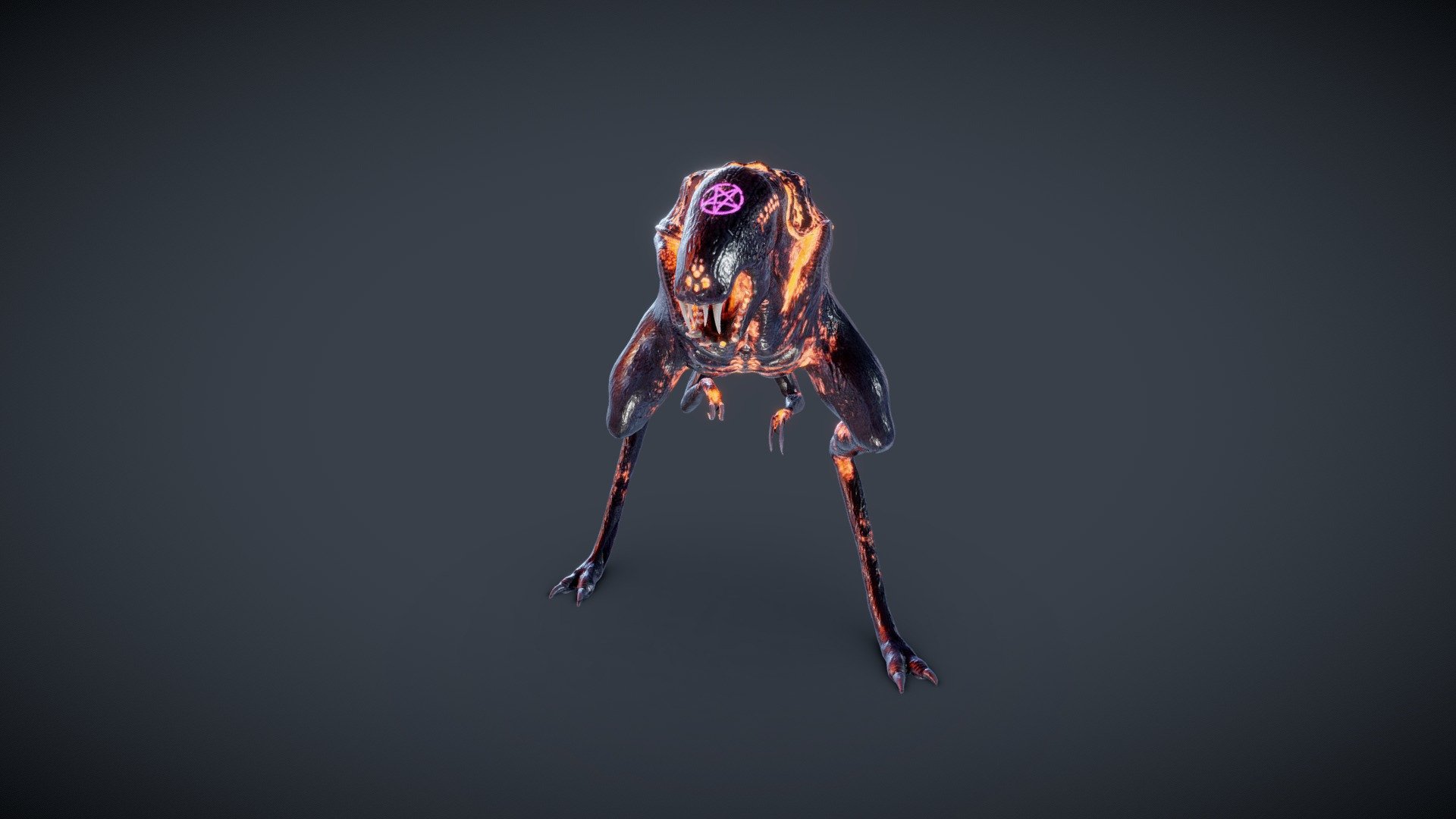 Summoned Demon - 3D model by jlrubianog [94edf7b] - Sketchfab