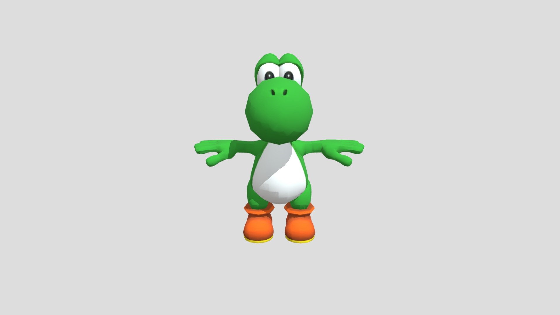 Yoshi from Super Mario - Download Free 3D model by 3D by Renato ...