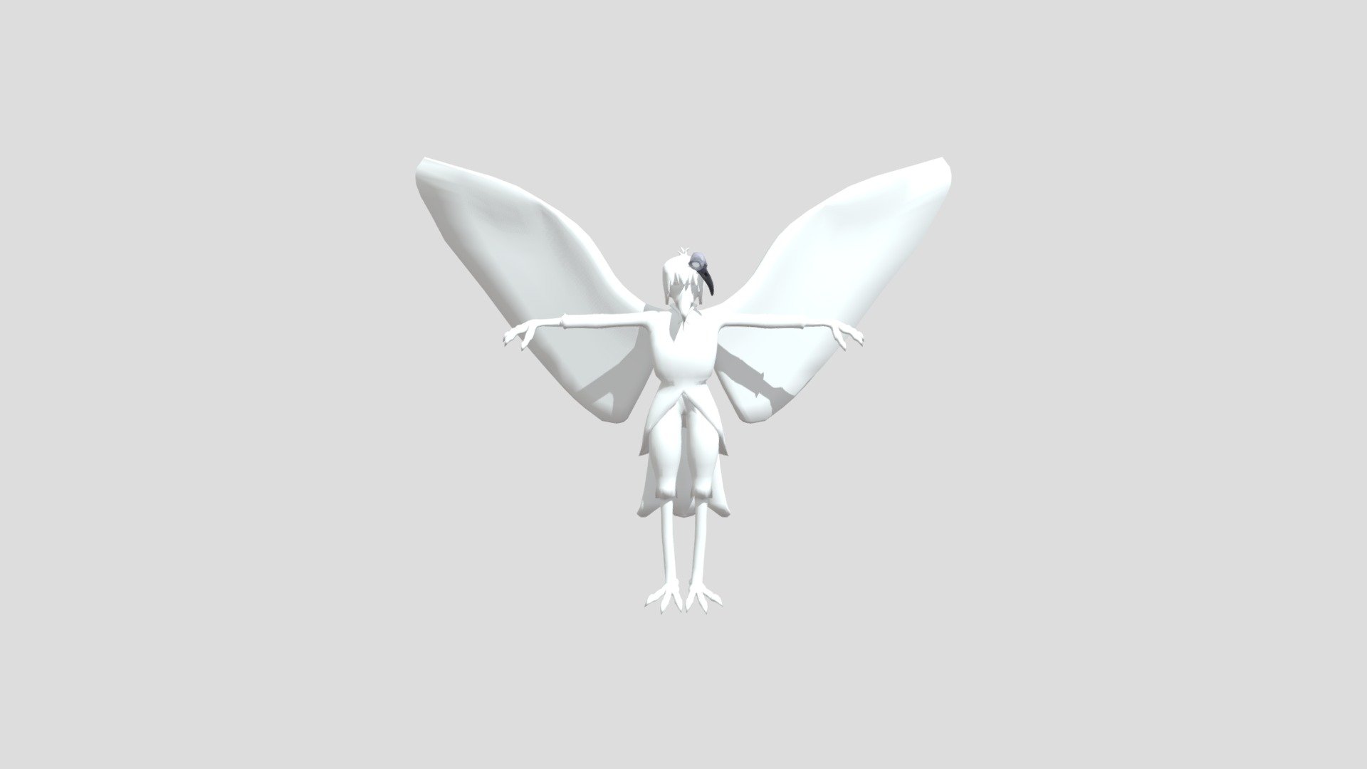 corbeau - 3D model by el.darkitsune [94ef627] - Sketchfab