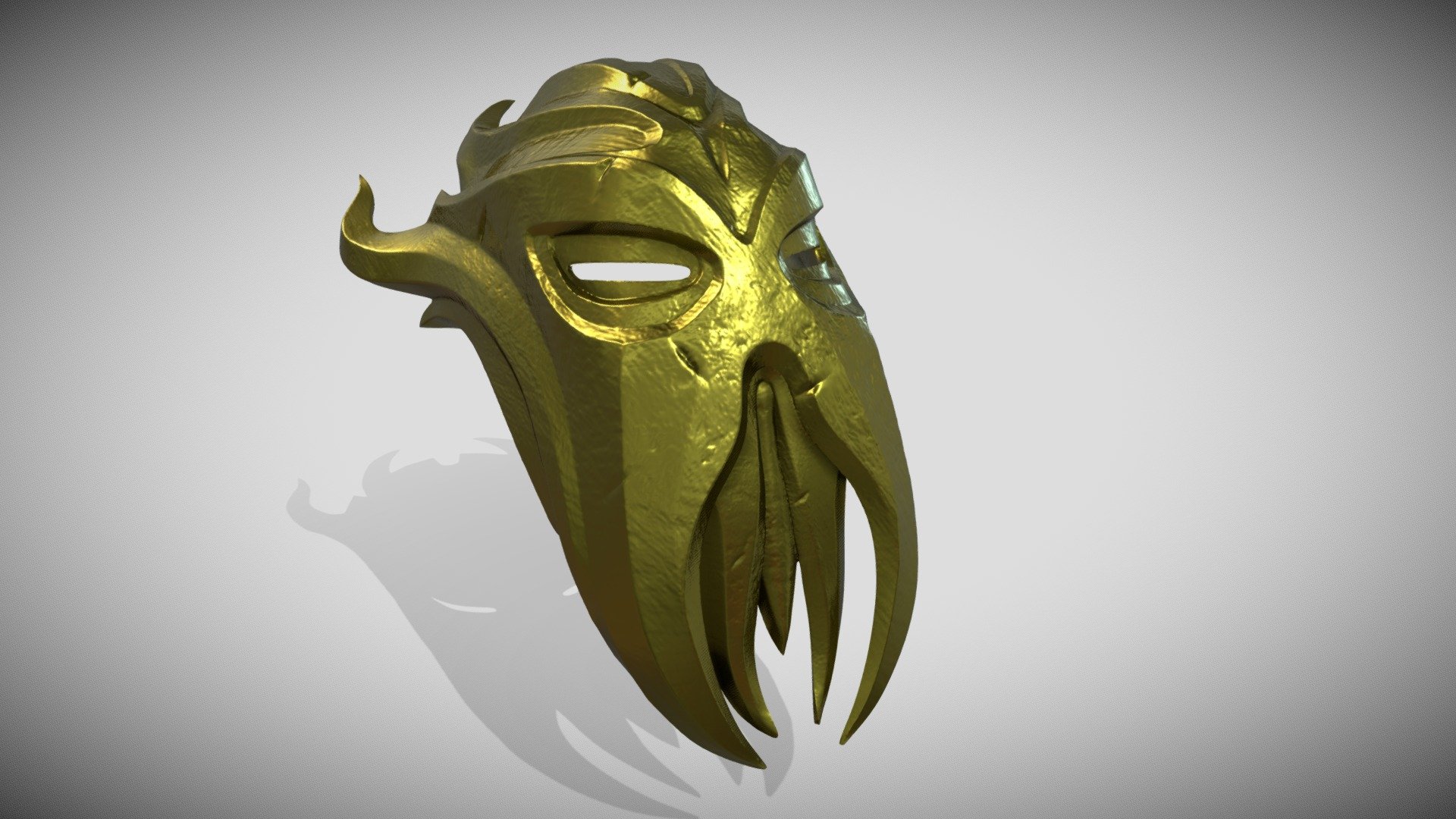 Miraak Mask - 3D model by propsmaker [94f1239] - Sketchfab