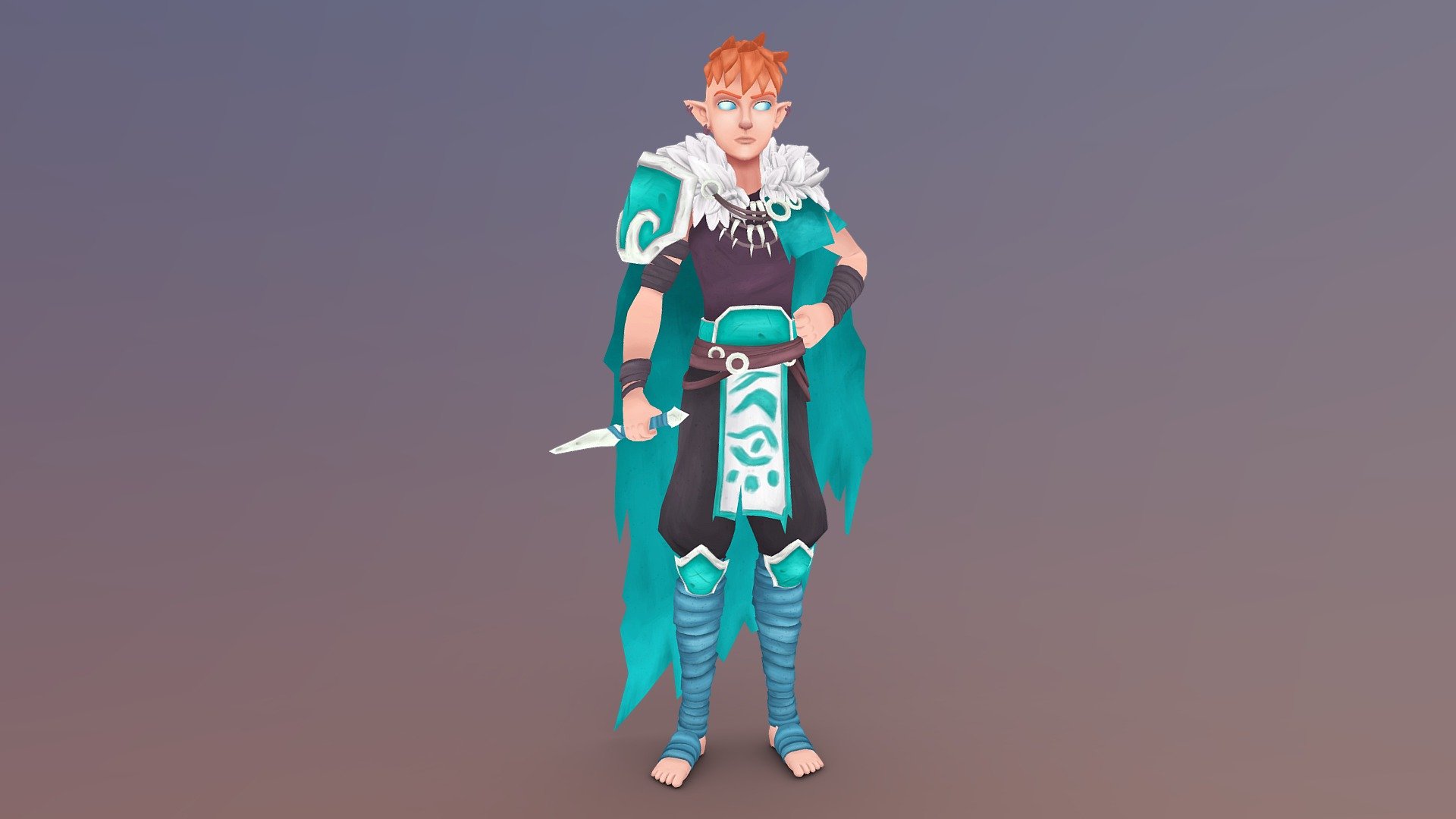 Young Arthur Fan Art - 3D model by Felix_Carcaud [94f2e74] - Sketchfab