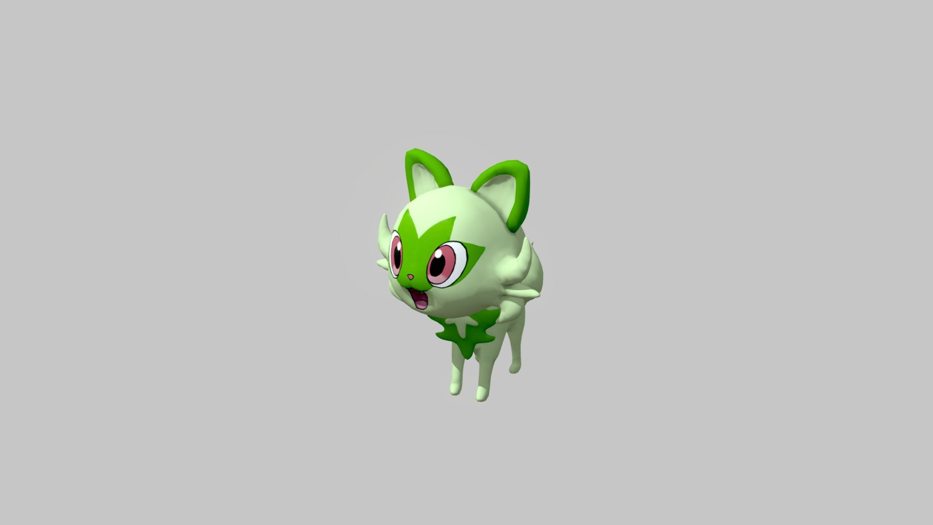Sprigatito - 3D model by dmv096 [94f4072] - Sketchfab