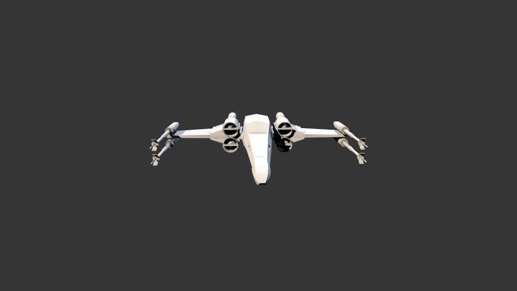 X- Fighter - 3D model by Kezzou [94f77d8] - Sketchfab