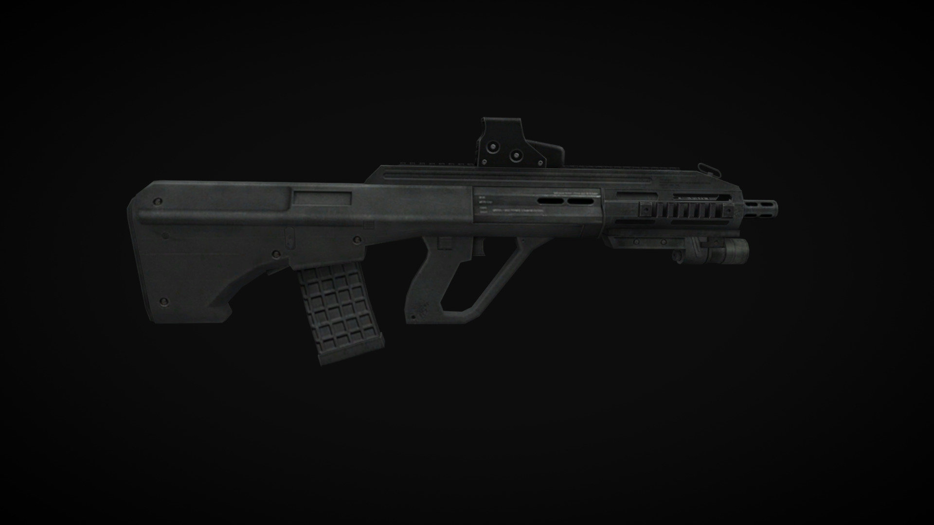 AUG A3 - 3D model by FabrícioTBS (@fabricioccn) [94f7cf8] - Sketchfab