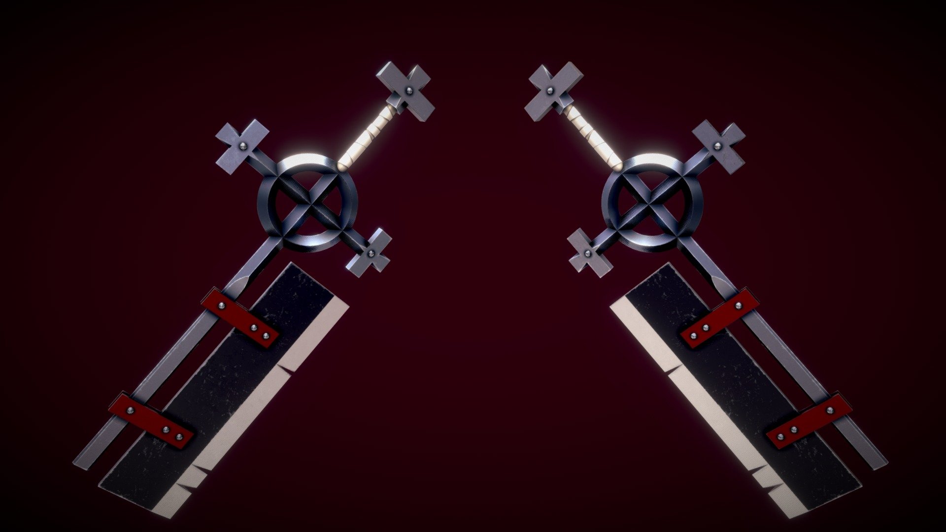 Faith's Swords - 3D model by TLaCroix [94fa837] - Sketchfab