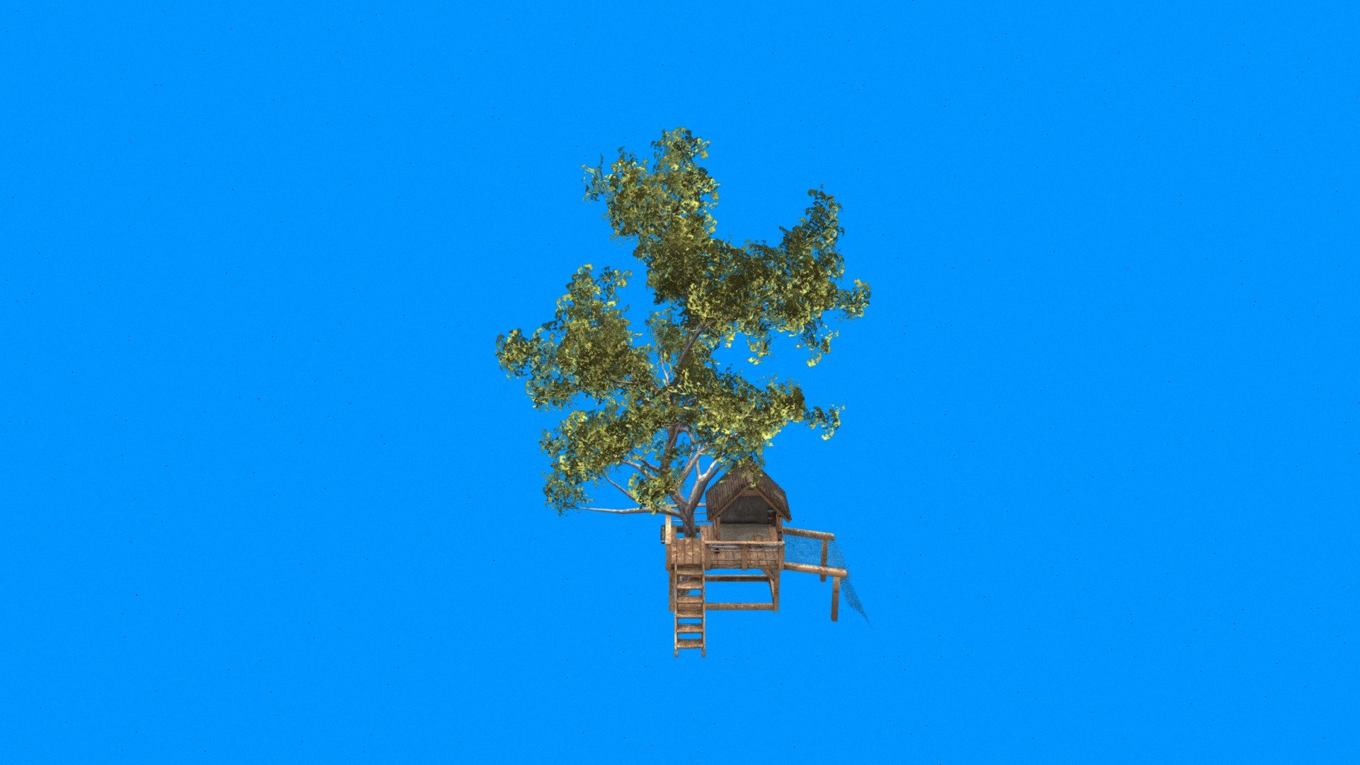 treehouse (2) - 3D model by DawnKrol [94fa9a8] - Sketchfab