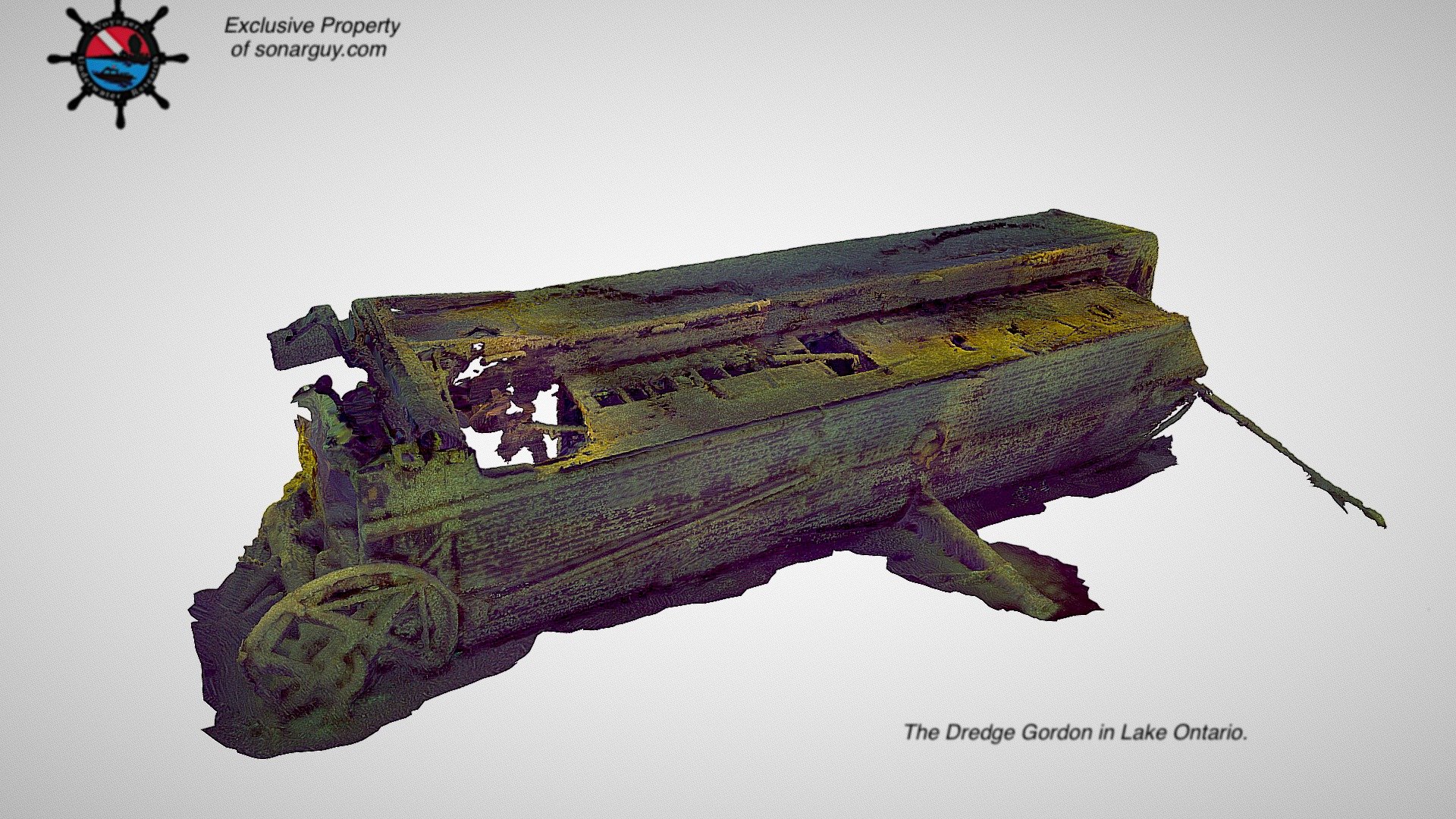 Dredge Gordon. - 3D model by Capt. Tim Caza (@Capt.Tim) [94fb105 ...