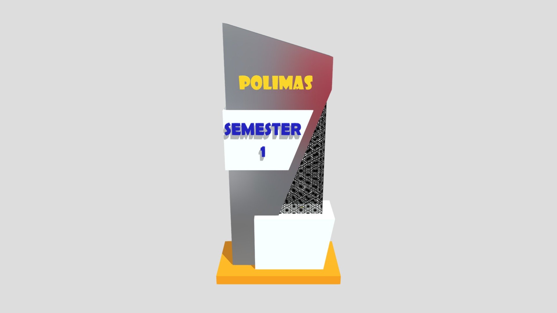 SEM 1 - Download Free 3D model by sollehenruddynoorhaimmee [94fb893 ...