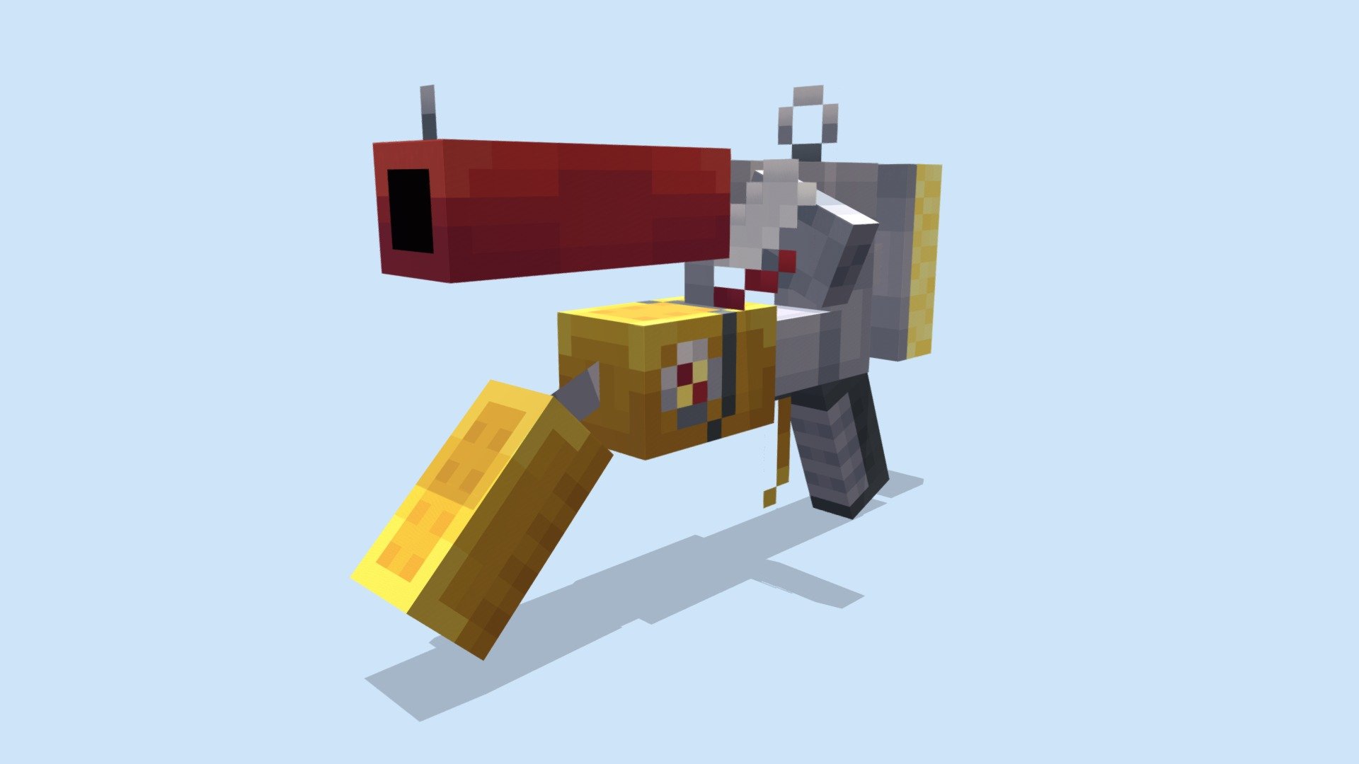 Spudgun - 3D model by Fergust [94fbf95] - Sketchfab