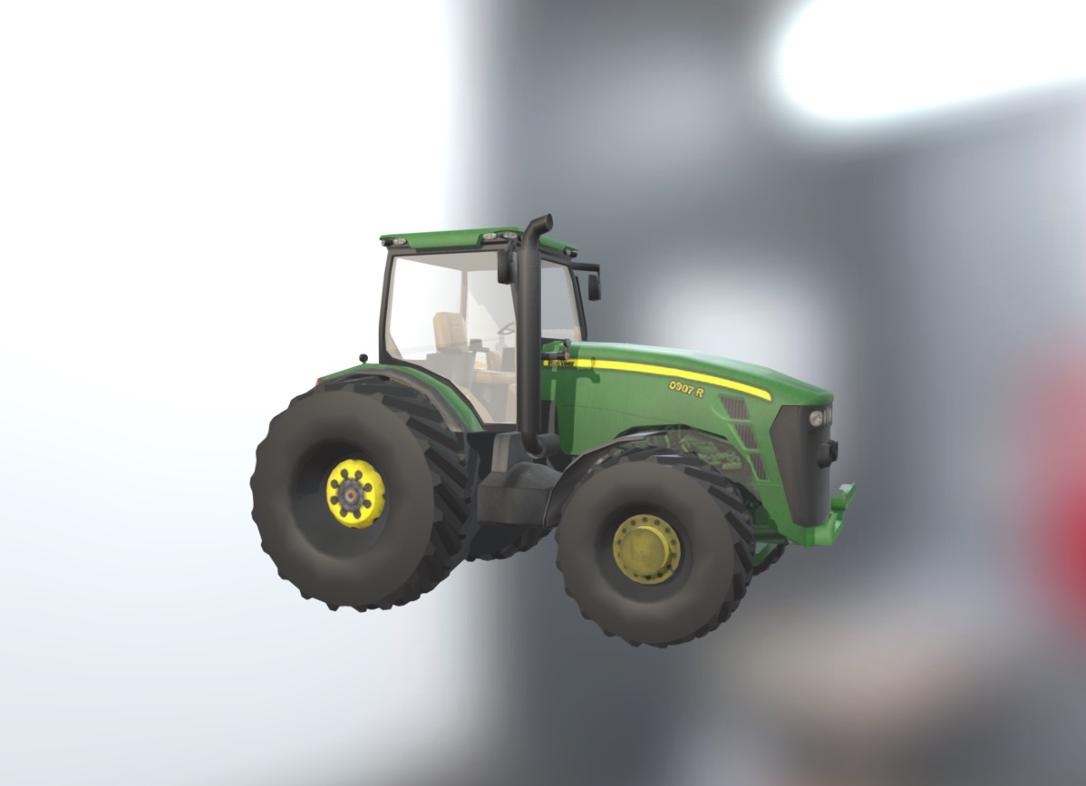 Tractor - 3D model by llllline [94fcc8b] - Sketchfab