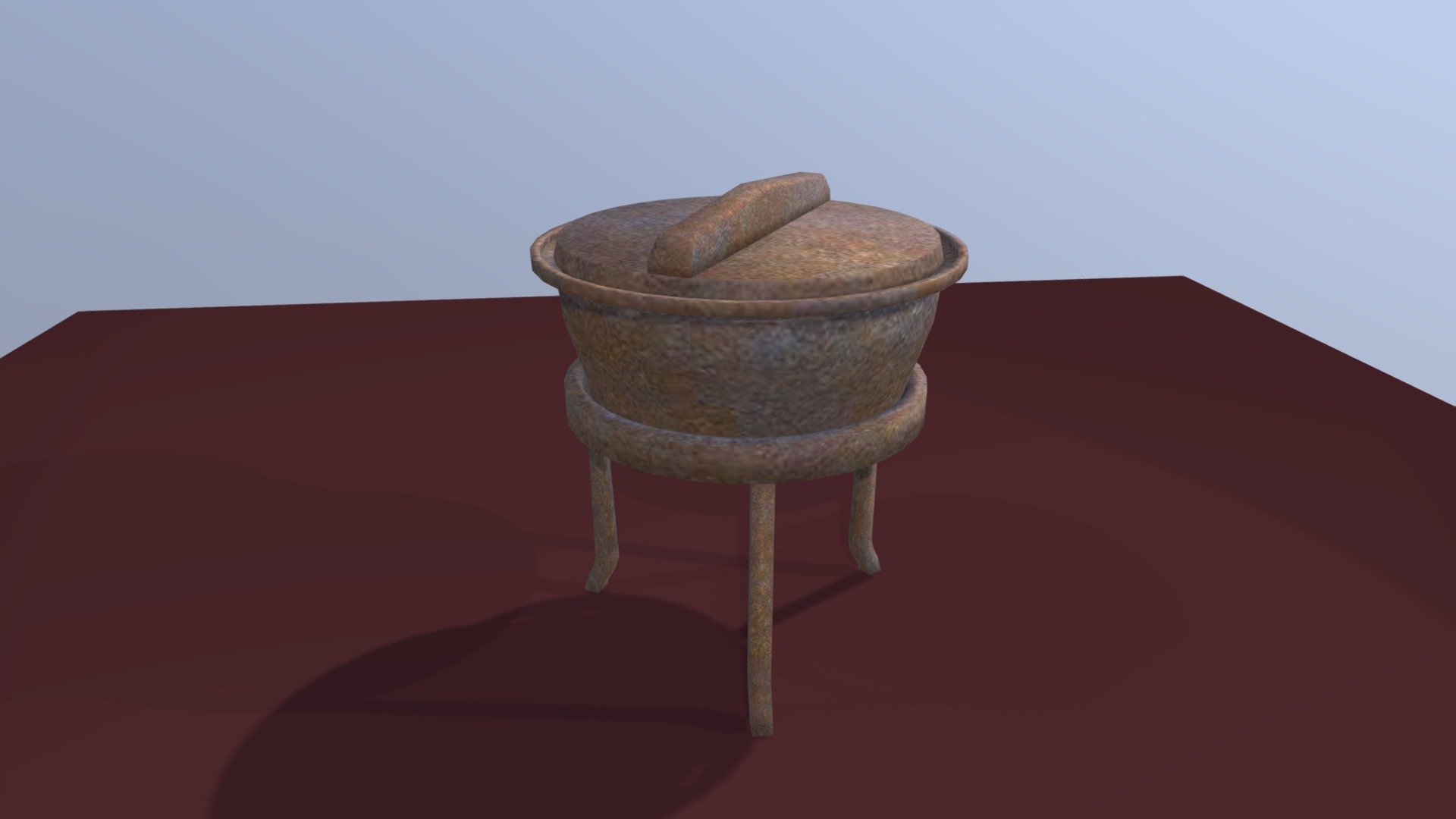 Old mongolian copper couldron - Download Free 3D model by dpgb feat ...