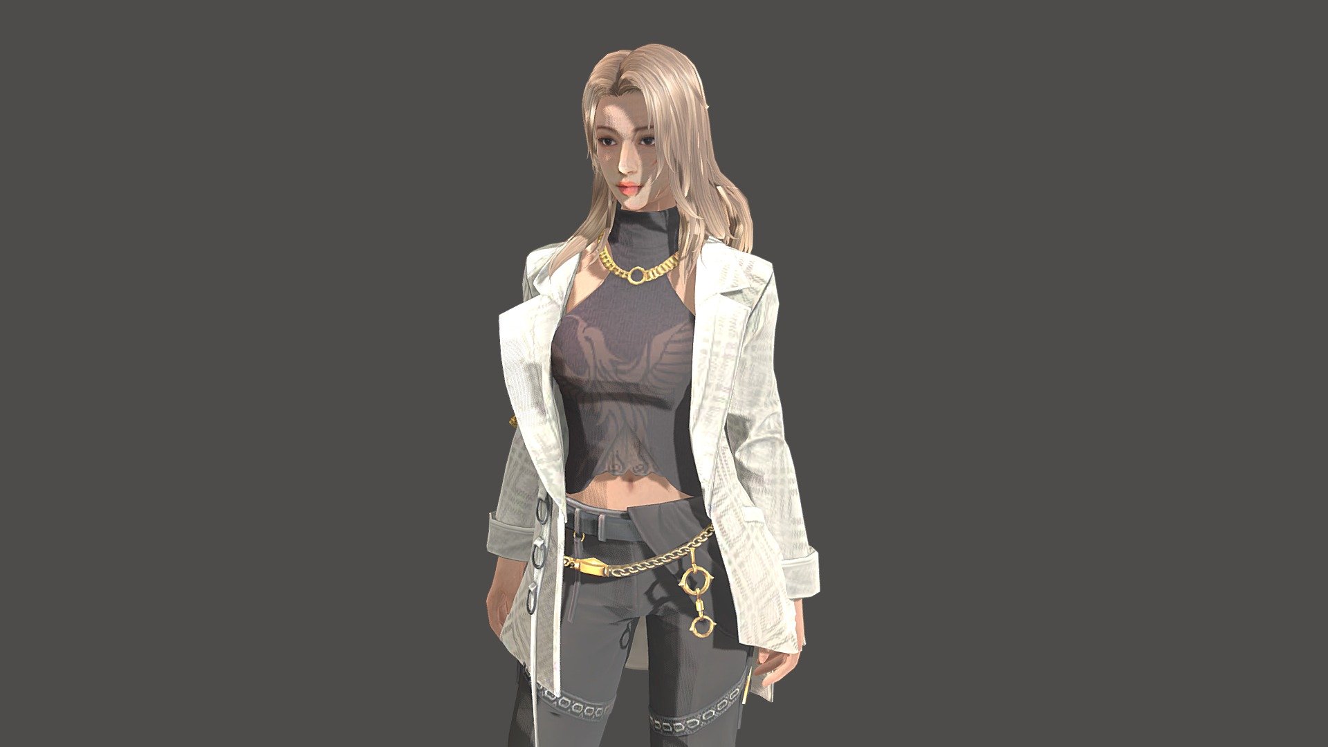 FF [girl charactor model ] - Download Free 3D model by TGX (@tgx2080 ...