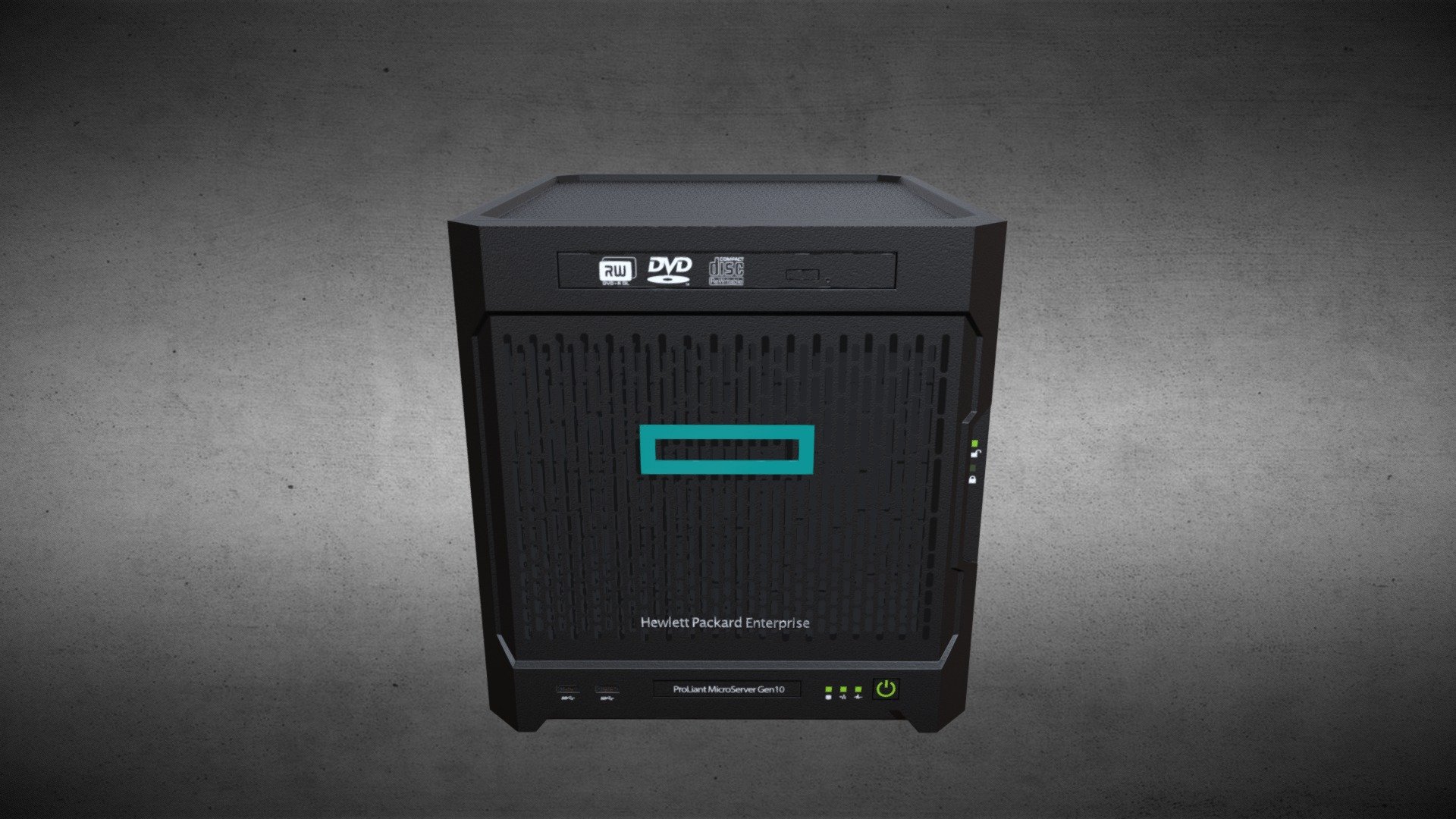 HPE ProLiant MicroServer Gen10 - 3D model by Strilec [94ff069] - Sketchfab