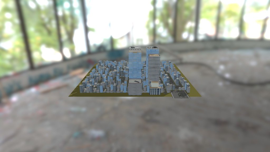 City - 3D model by jaws2000 [94ff4e1] - Sketchfab