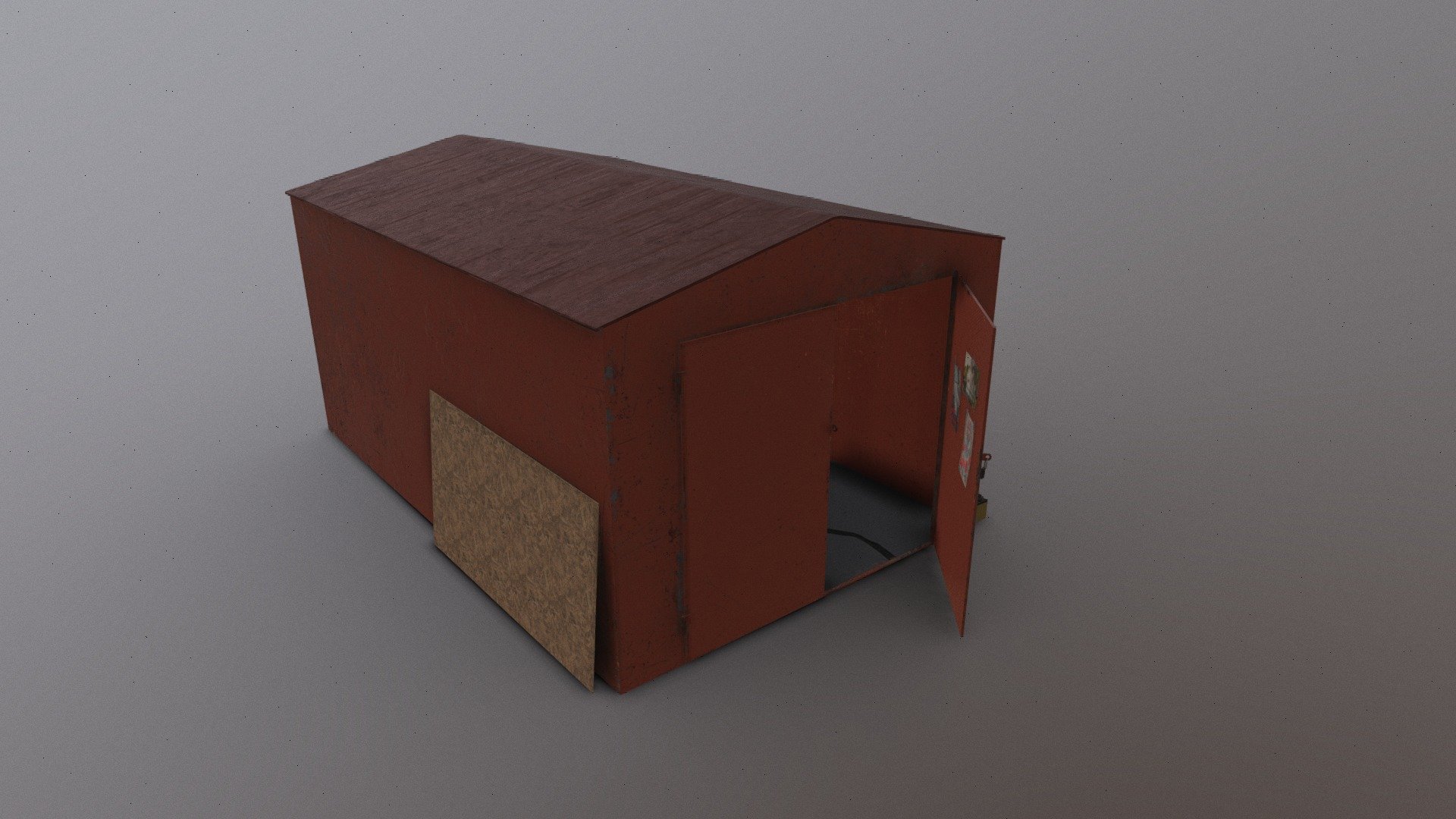 Garage metal - Download Free 3D model by na_rassvetah (@Qwee3rty ...