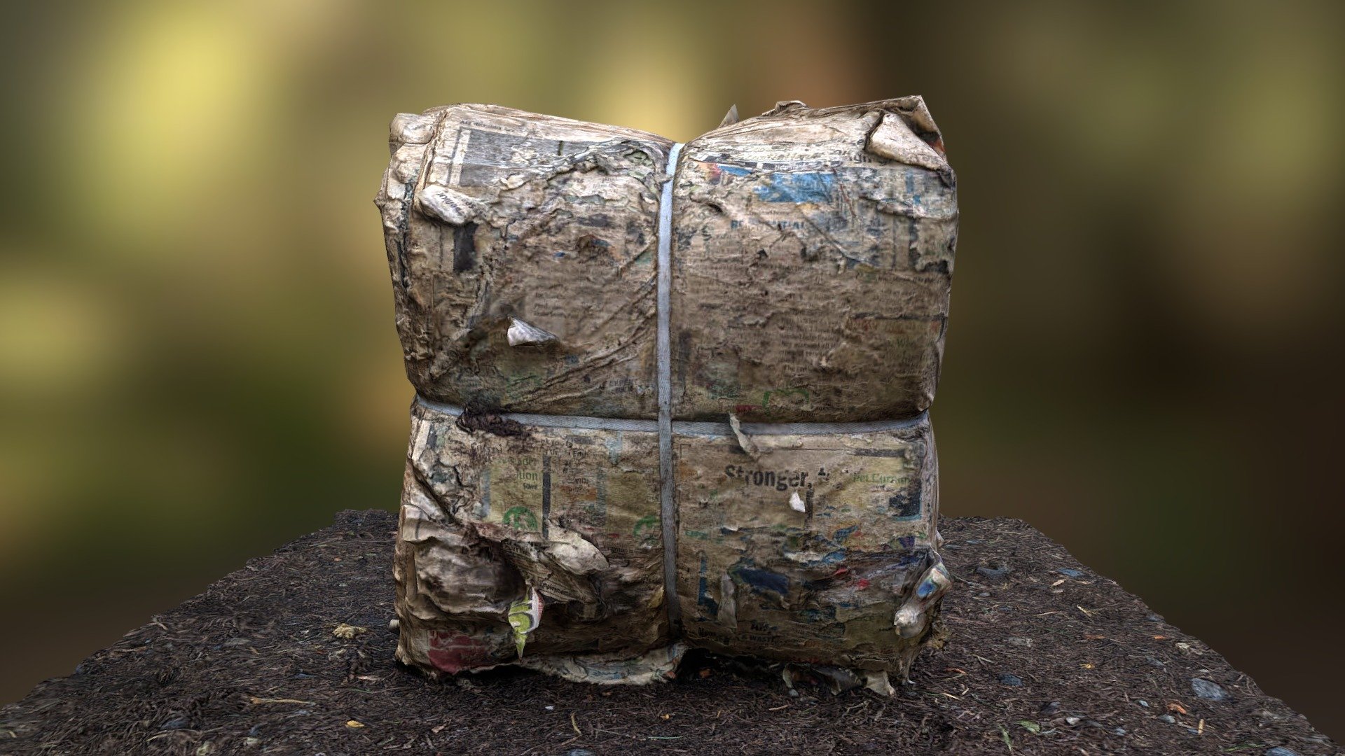 Newspaper stack - 3D model by Matthew Fox (@MatthewJFox) [9501339 ...