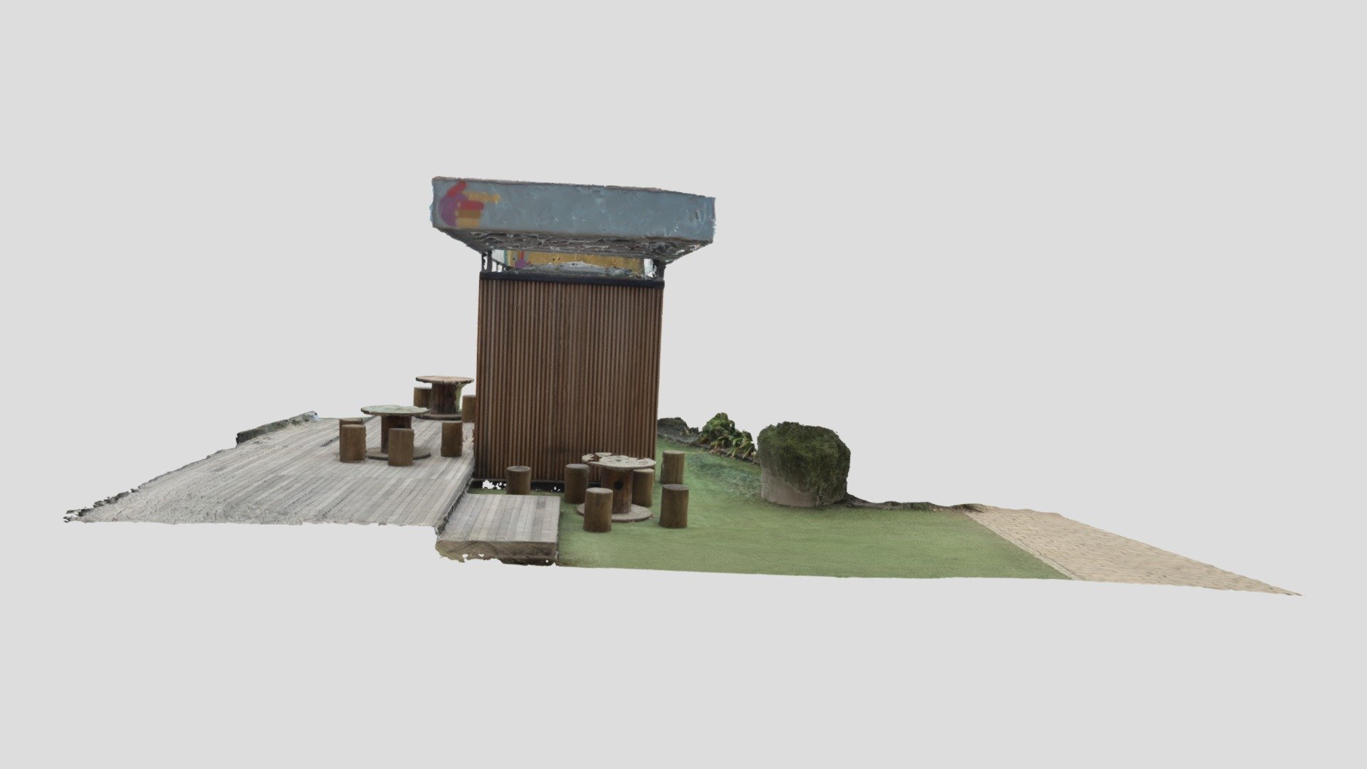 POP-UP STUDENT PRECINCT - 3D model by rompisc [9501ec4] - Sketchfab