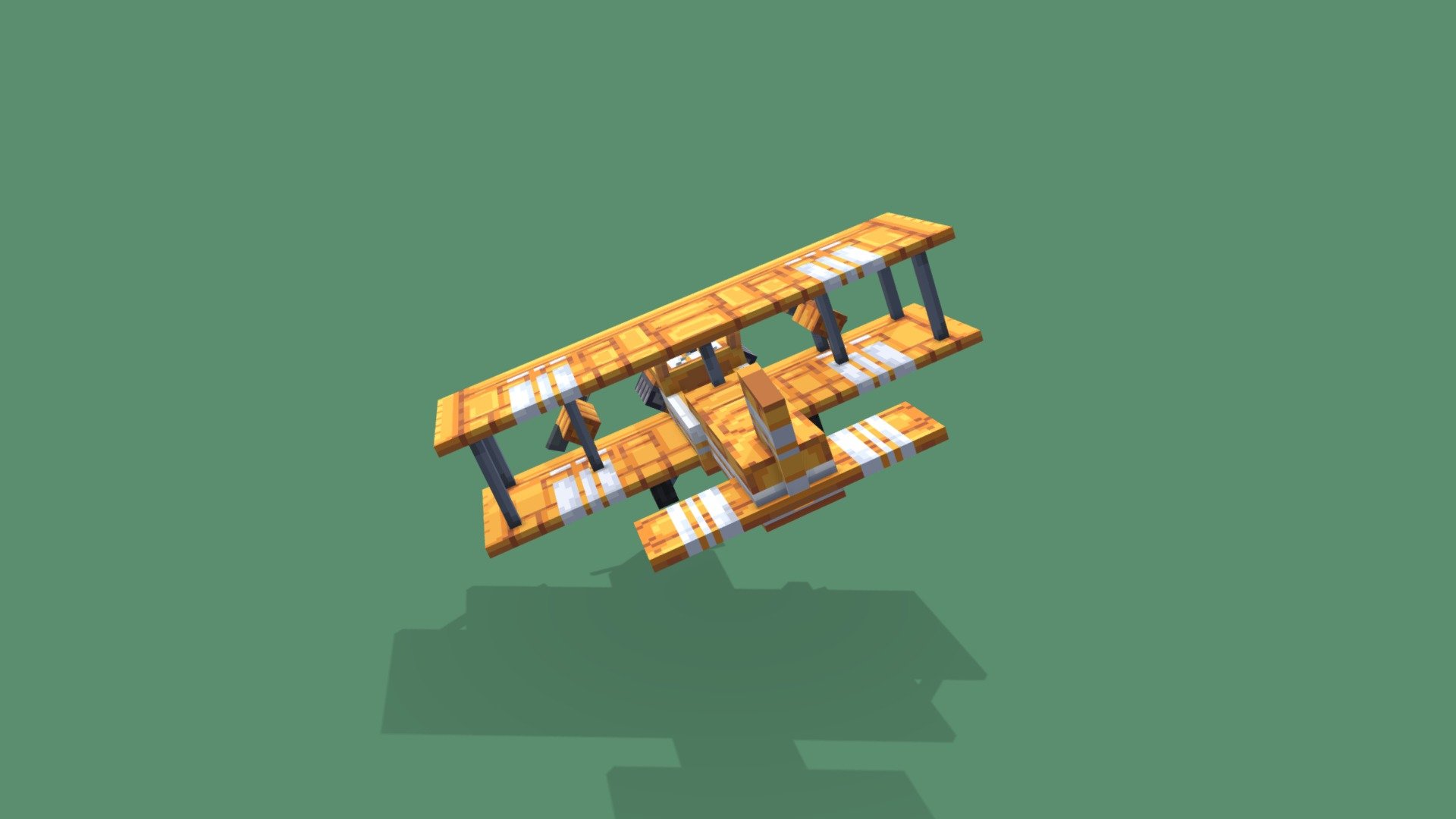 biplane - 3D model by LegendaryReaper671 [95030c9] - Sketchfab
