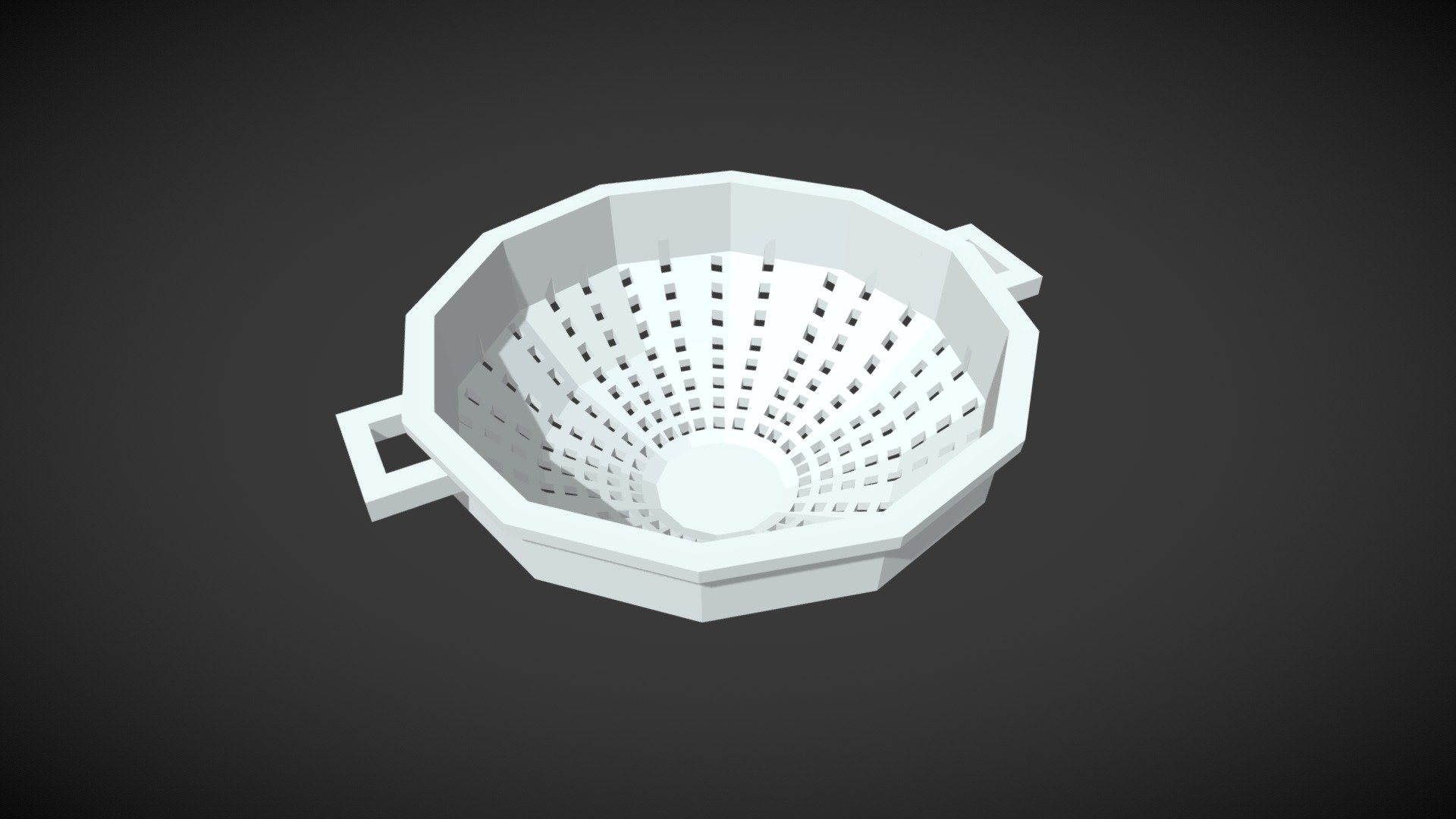 Lowpoly Colander - Buy Royalty Free 3D model by Blumbum Productions ...