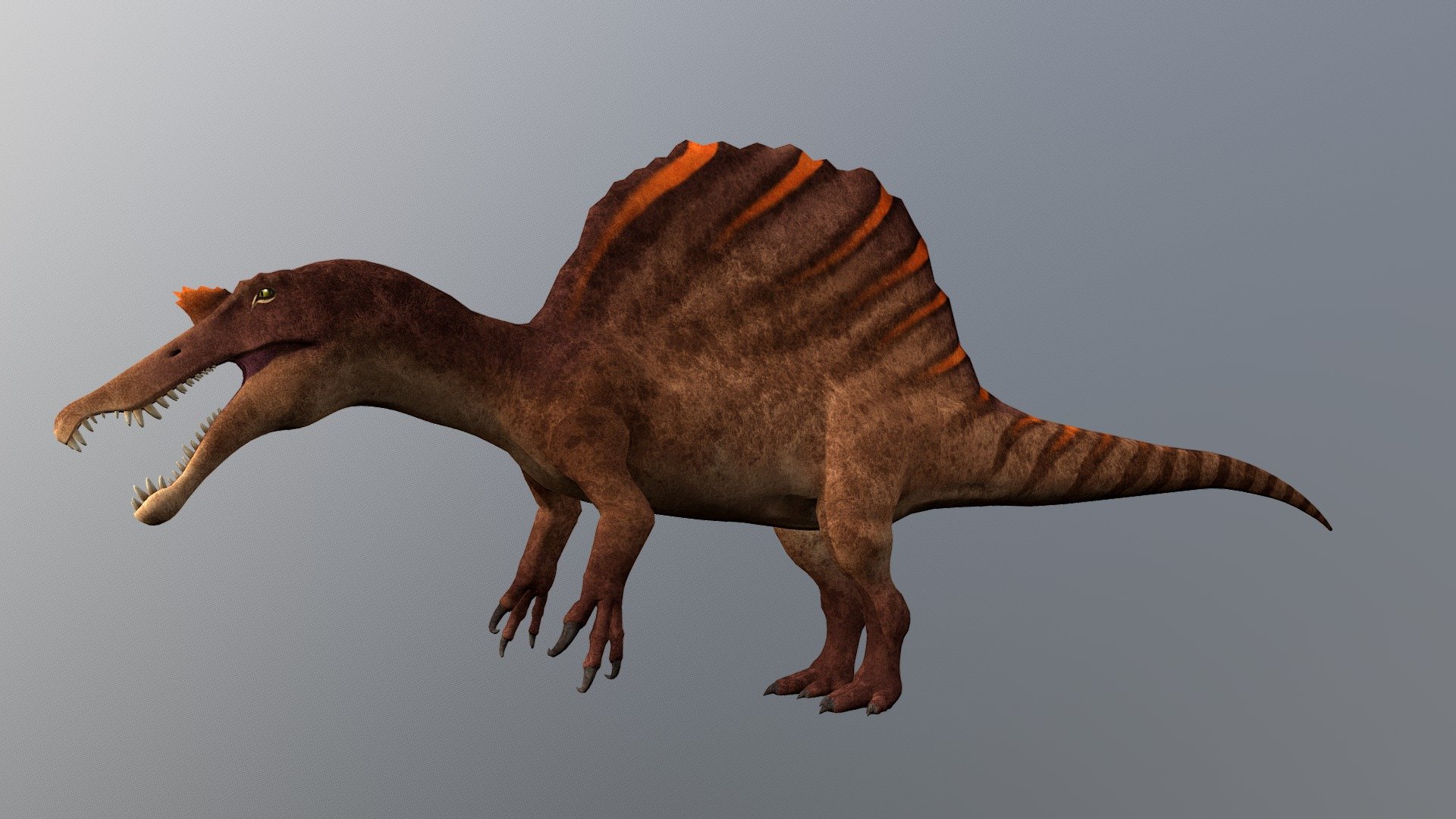Spinosaurus - 3D model by ultamateterex2 [95037ef] - Sketchfab