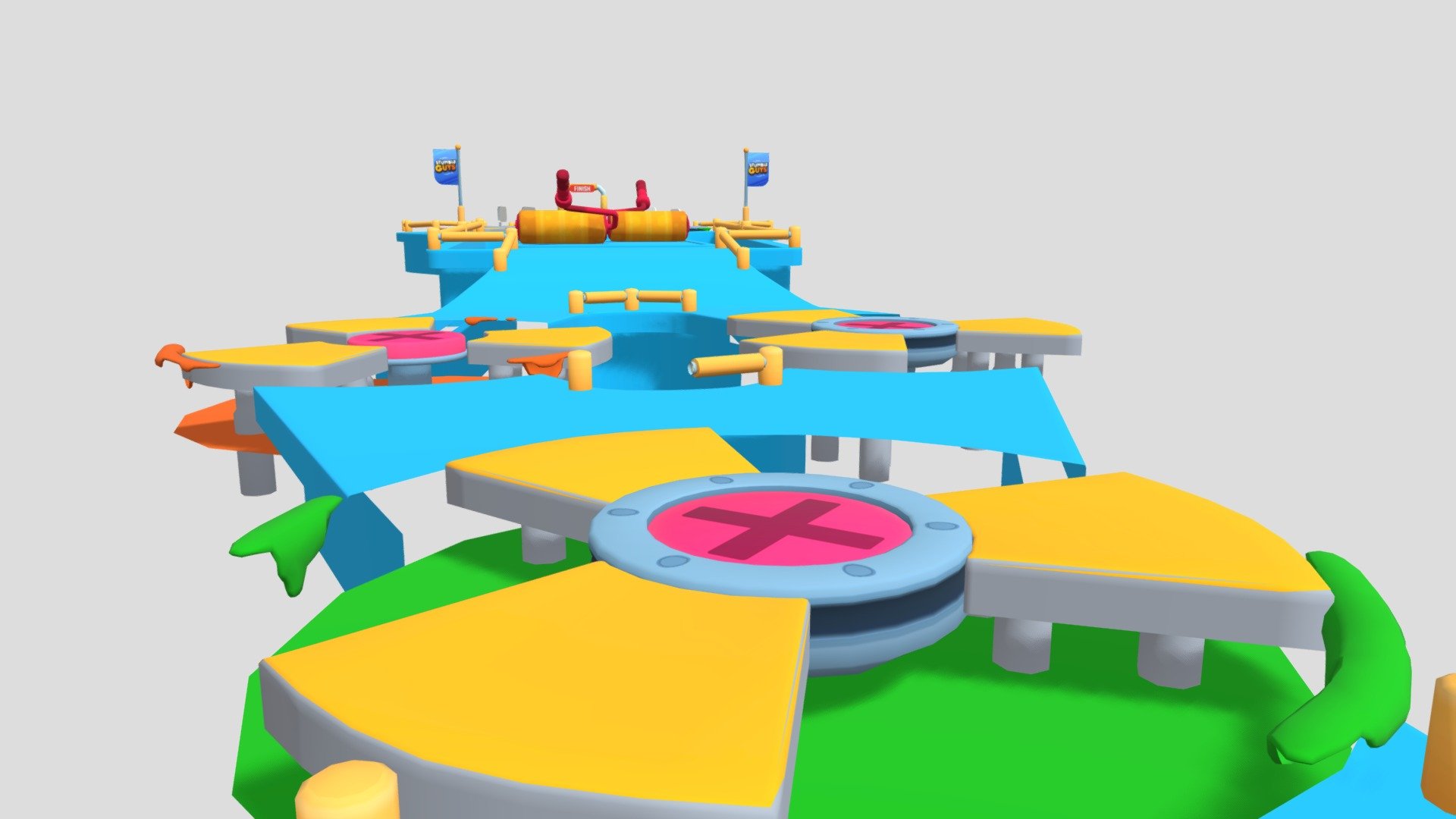 PAINT SPLASH STUMBLE GUYS - Download Free 3D model by BRUNO 365 ...