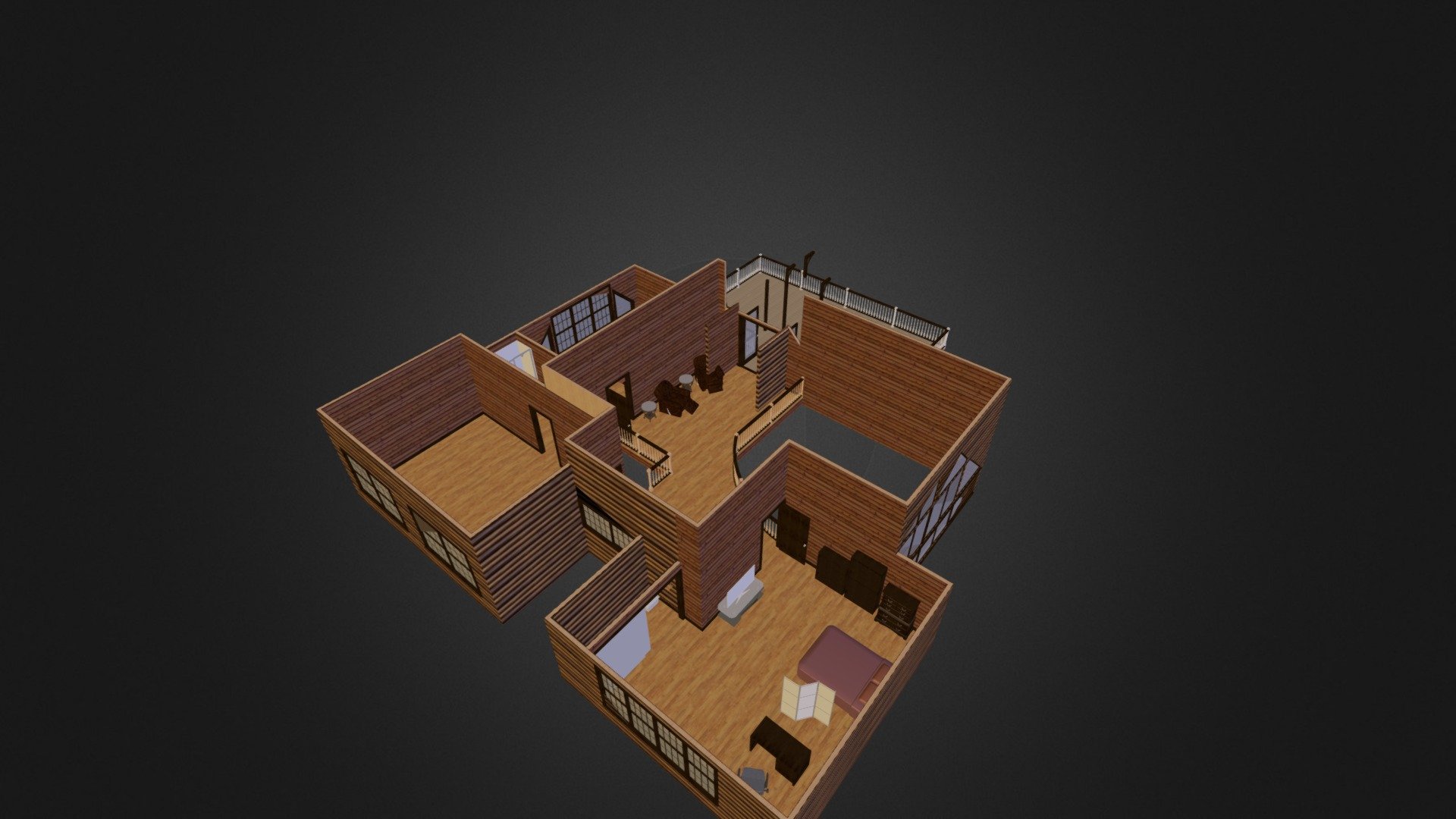 2nd Floor - 3D model by Vlad (@engura) [9507cad] - Sketchfab