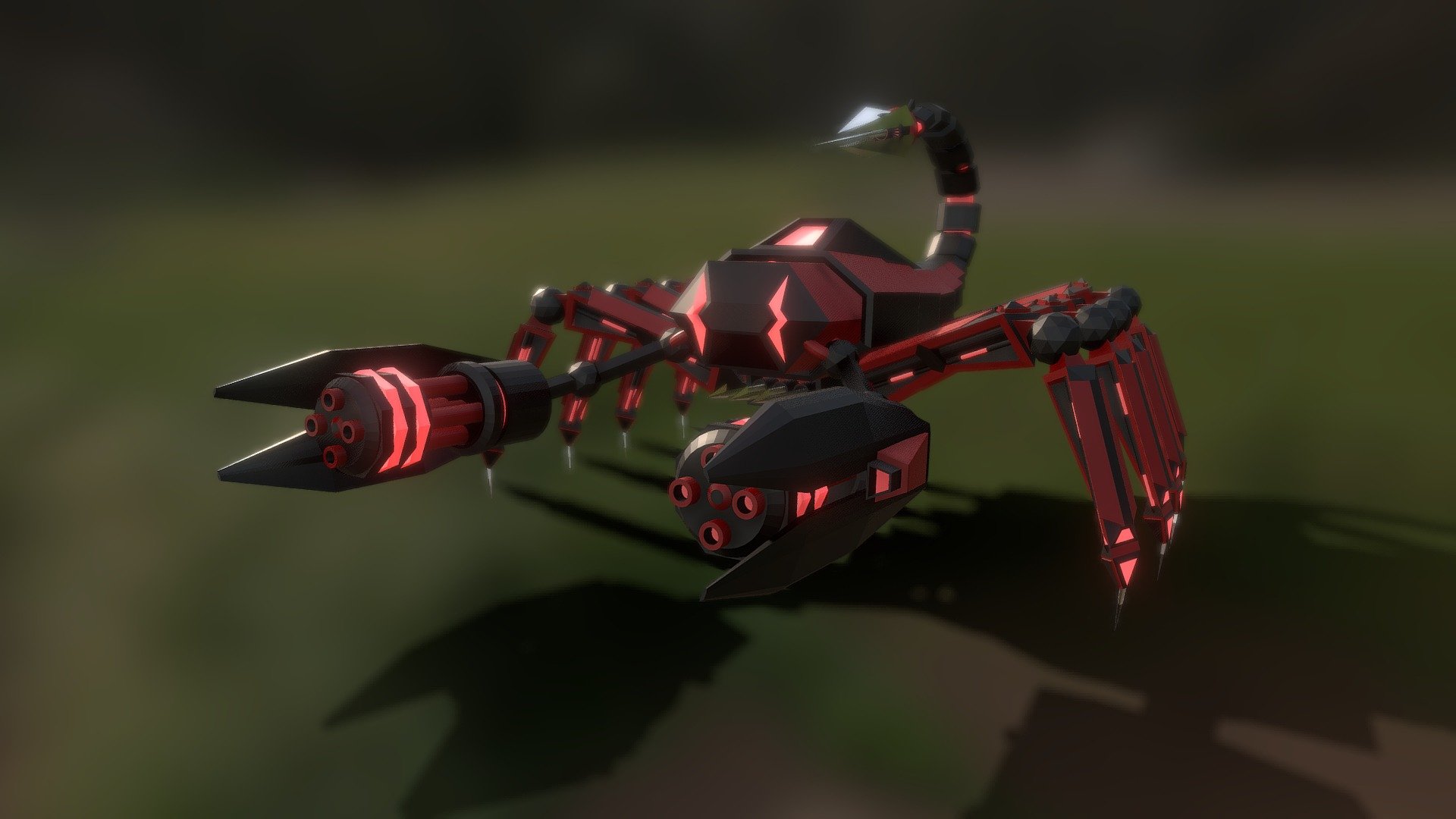 Arachnatos - Download Free 3D model by f3nix [9508246] - Sketchfab