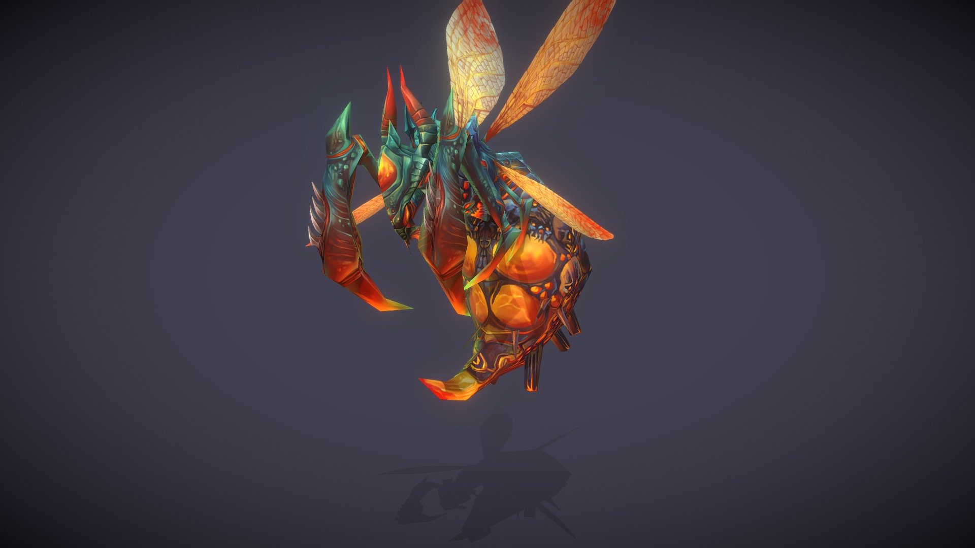 Mutant Bee 1 - 3D model by Shadya Samaha (@ShadyaSamaha) [950a41f ...