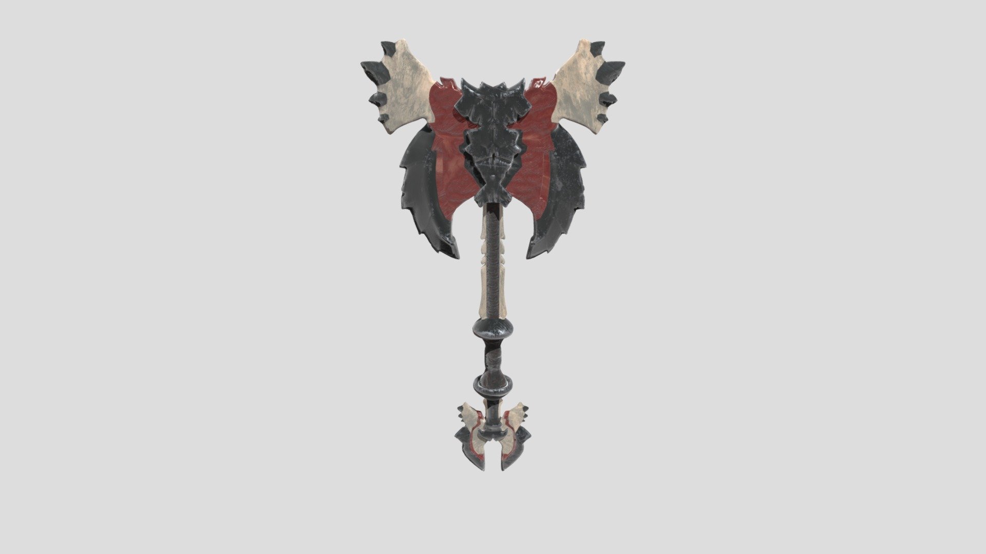 MythicalWeapon_DemonAxe - 3D model by dfallon10sketch [950aae7] - Sketchfab