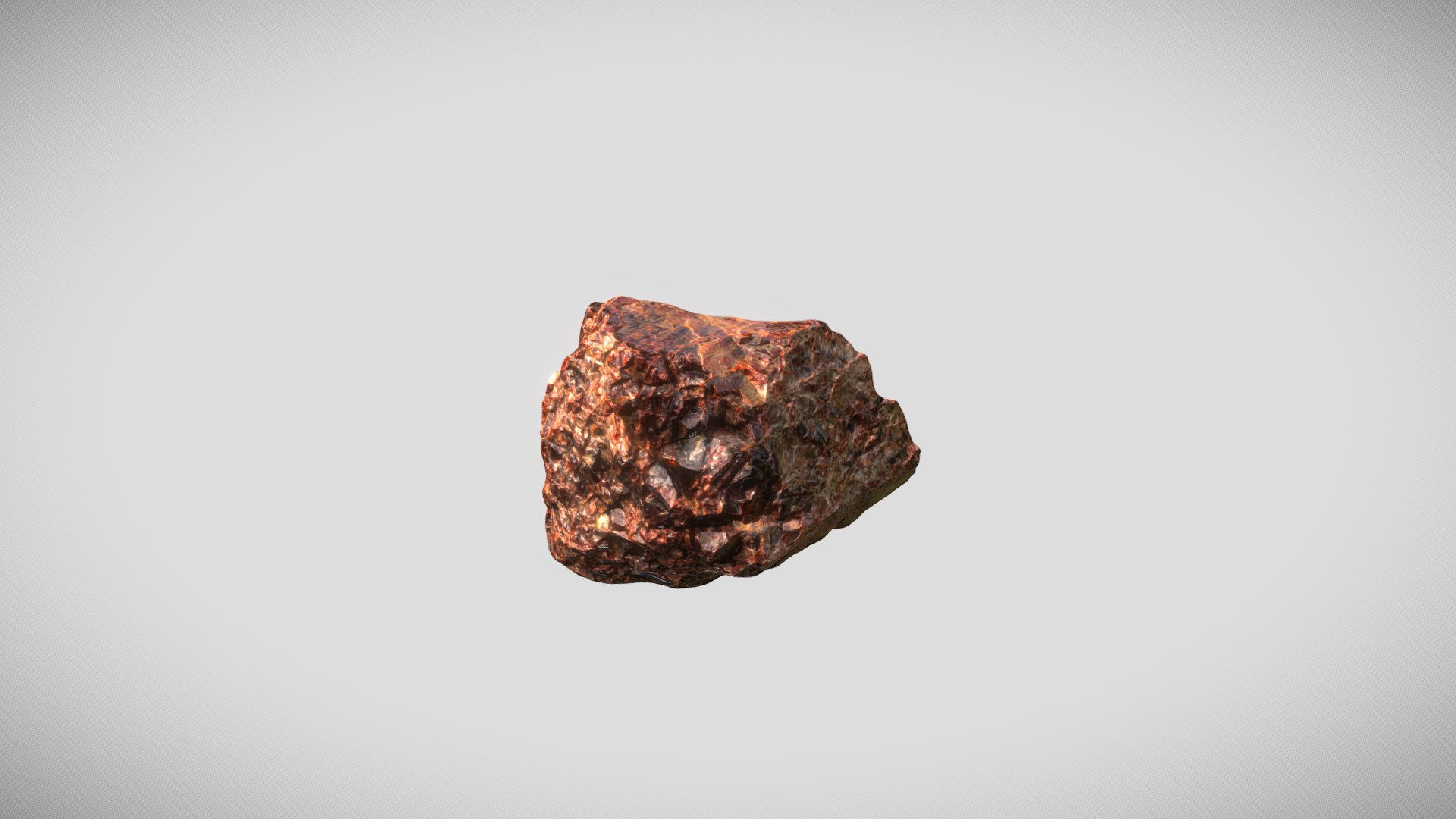 Raw Garnet - 3D model by cjw.shs.be [950ad2b] - Sketchfab